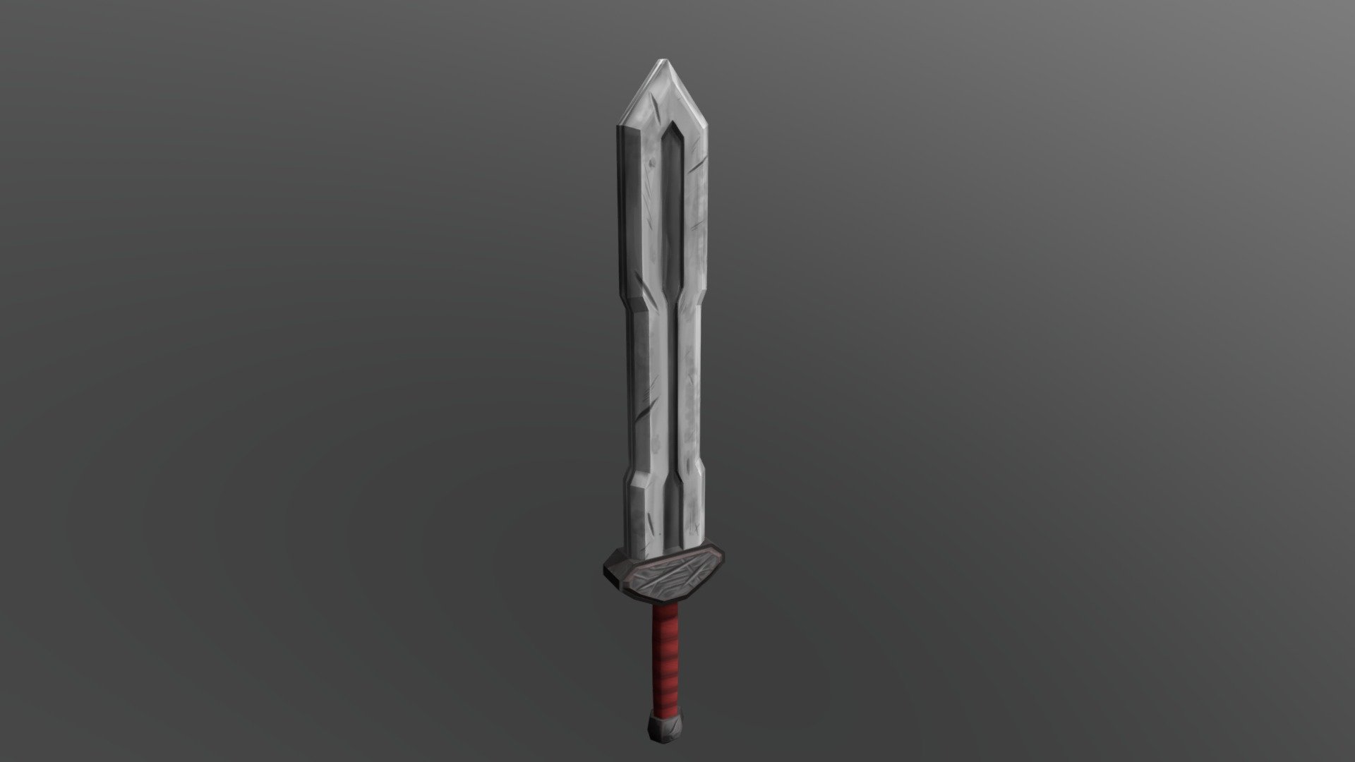 Hand Painted Sword - 3D model by xeroz [408ac4c] - Sketchfab