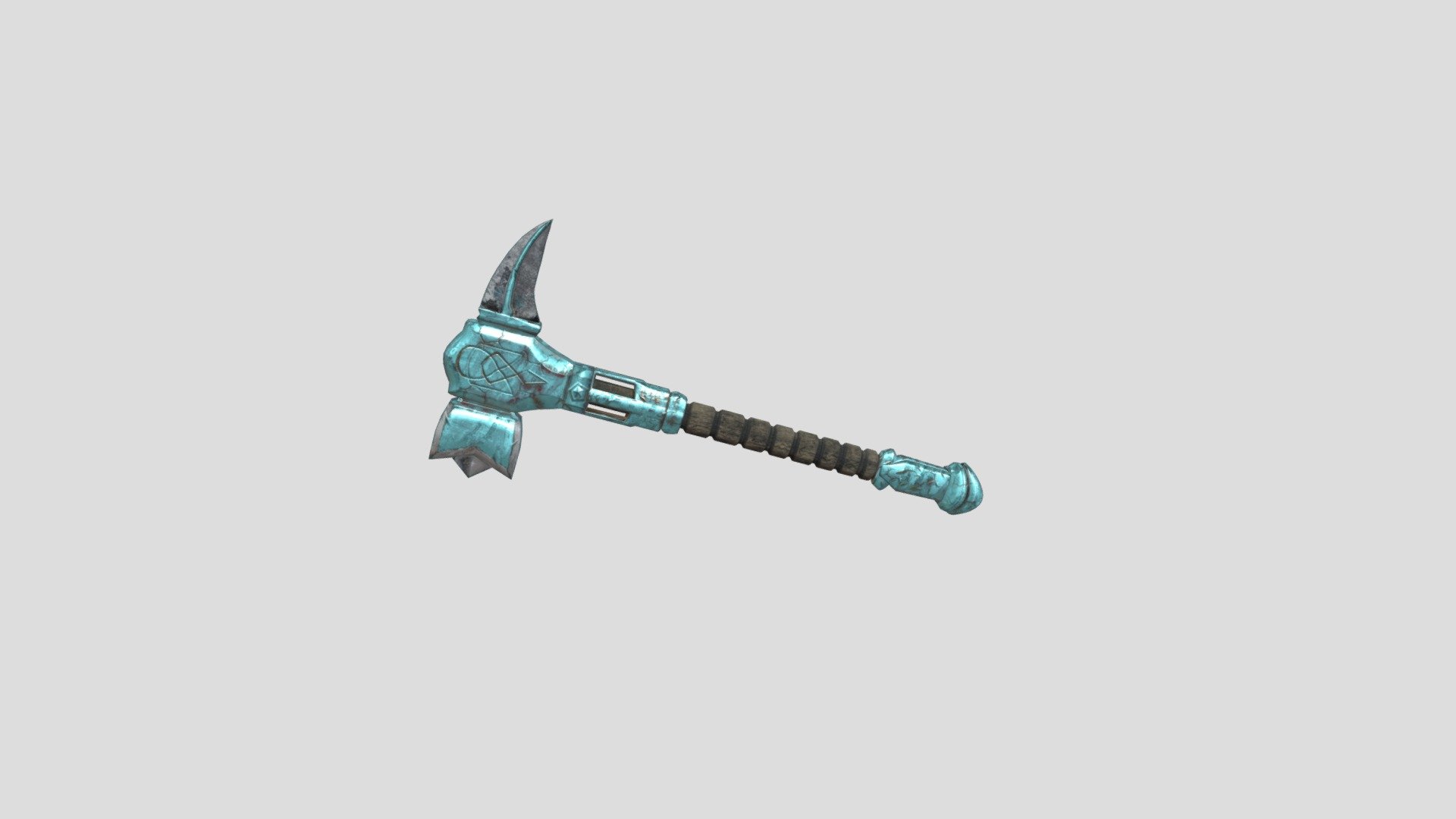 Axe_Low-Poly_PBR_textures - 3D model by Hotenart (@freezpresent456 ...