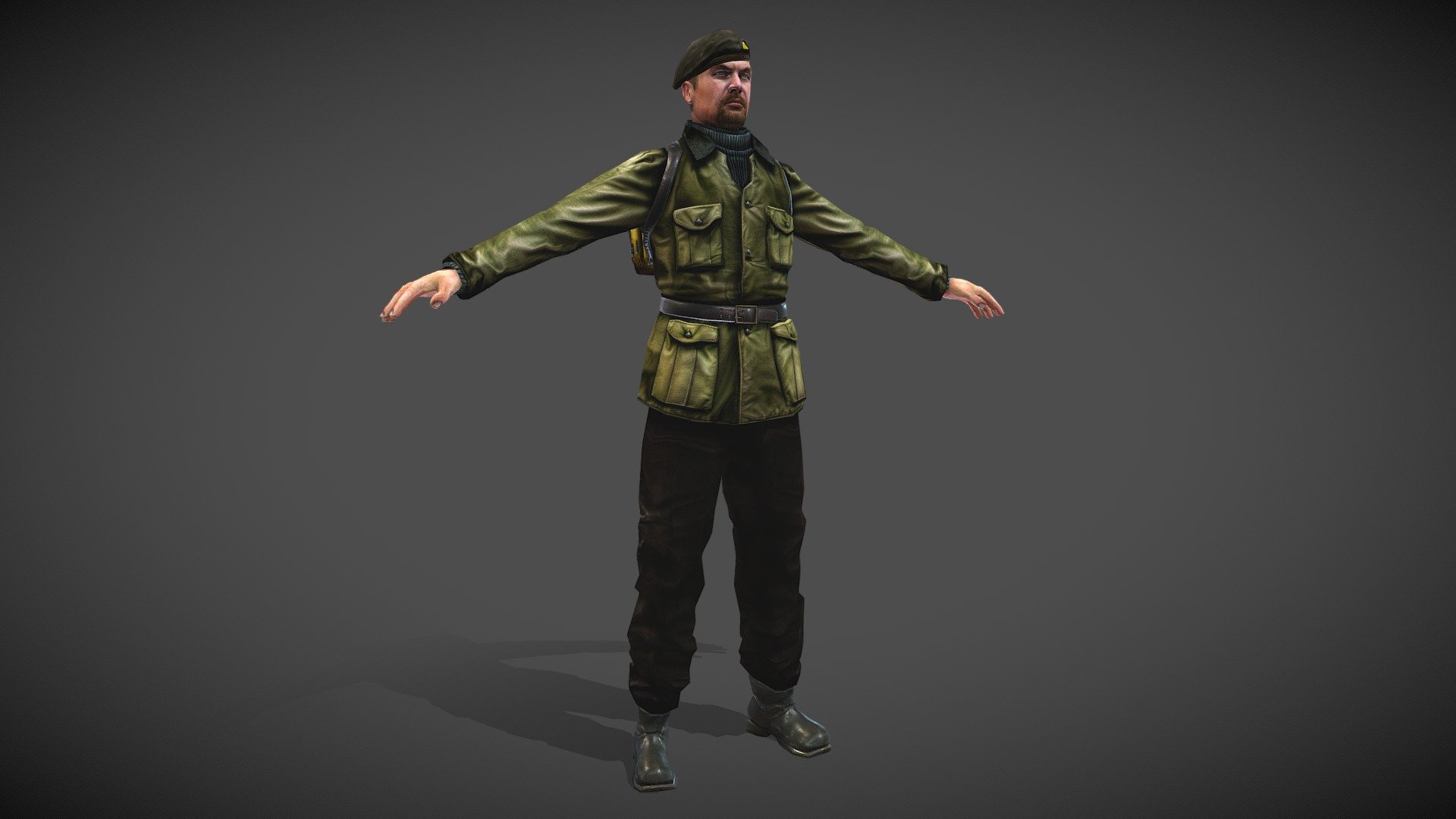 French partisan - Buy Royalty Free 3D model by Realtime (@gipapatank ...