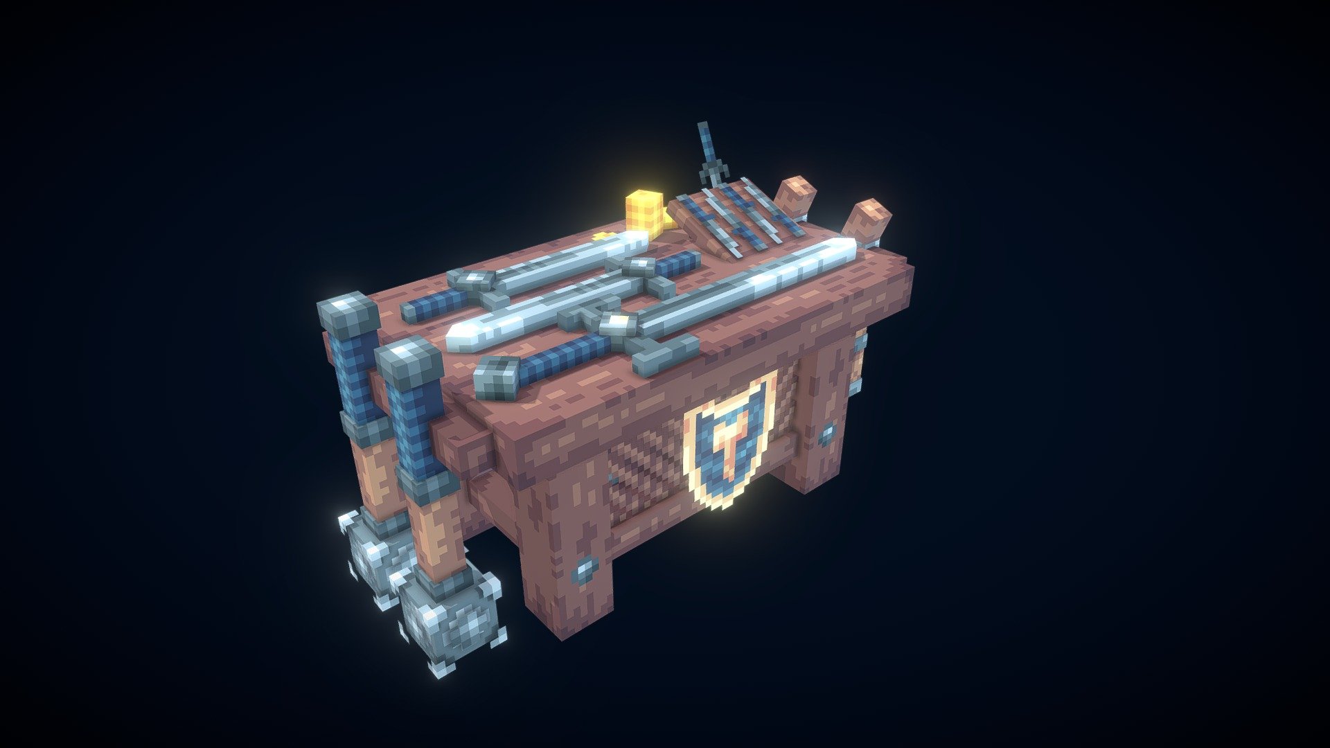 Blacksmith's Trading Table [JE/BE] - Buy Royalty Free 3D model by Kaput ...