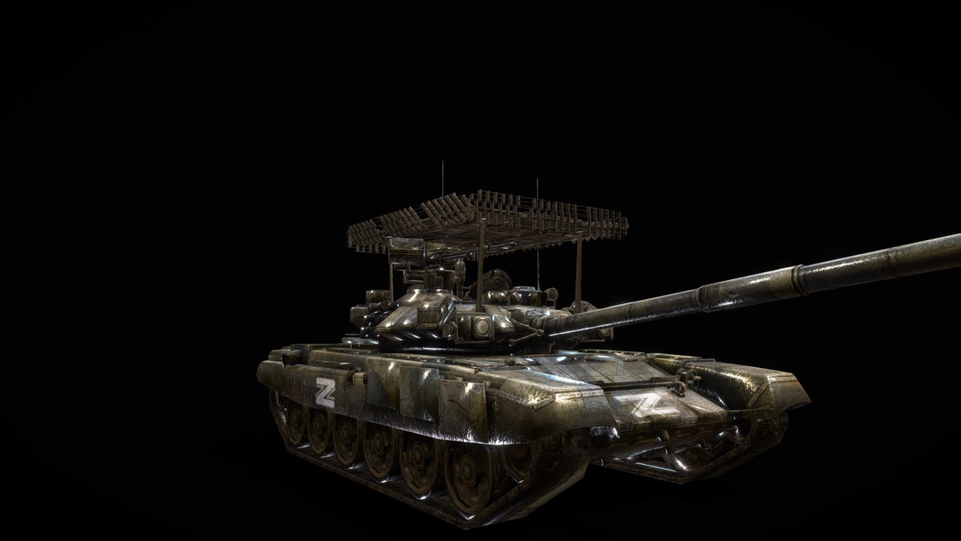 T90 (low poly) - Download Free 3D model by LM3D (@lm9241221) [408ef69 ...