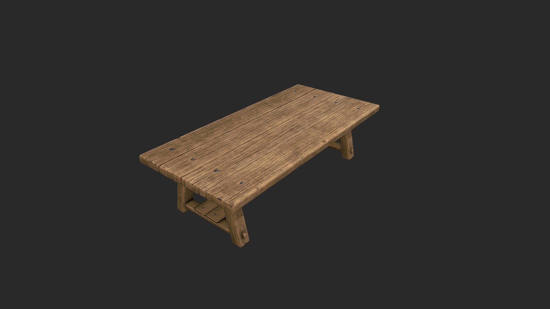 Medieval/Fantasy Table - 3D model by Gramor [408efac] - Sketchfab