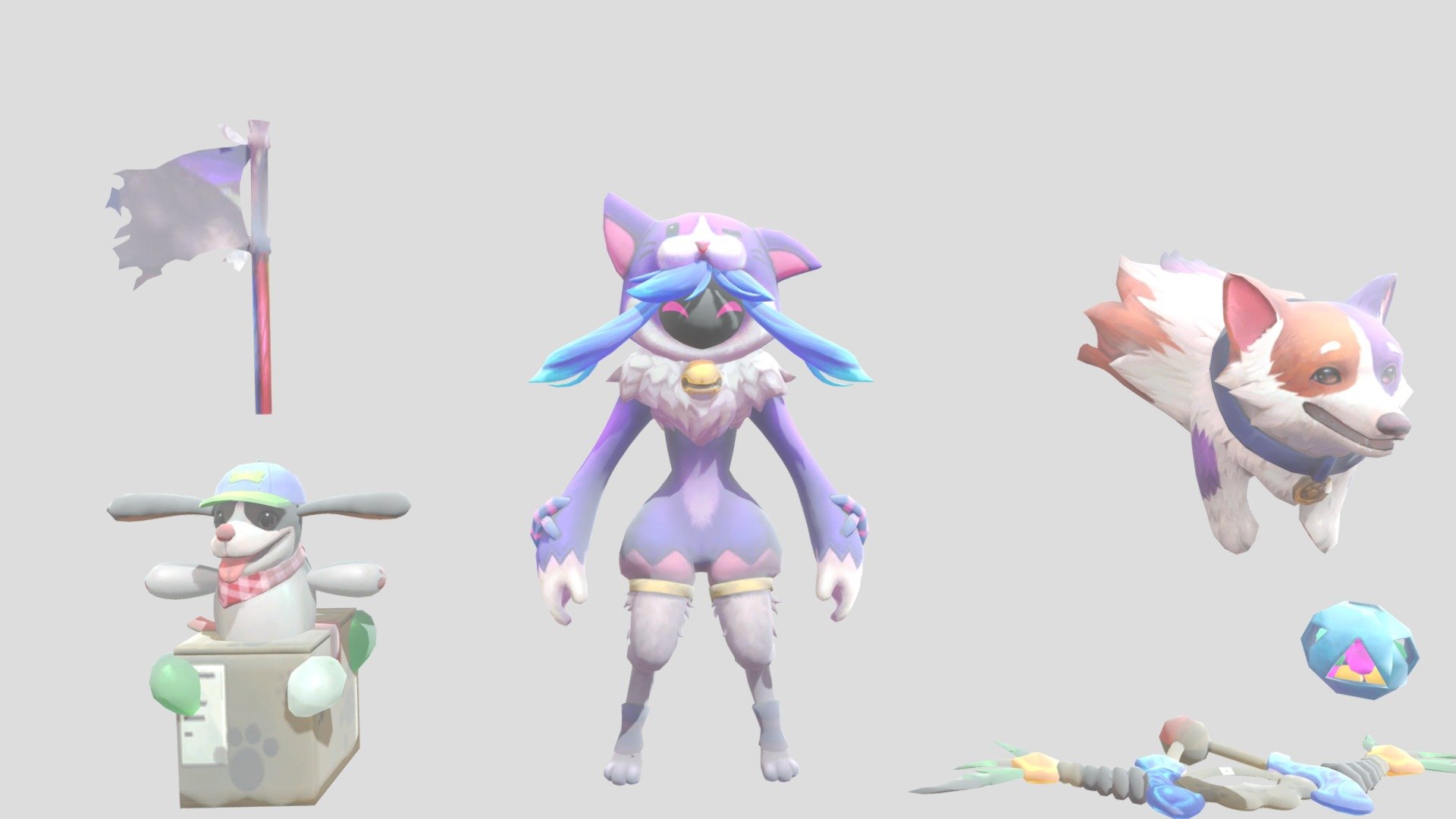 Woof And The Lamb Kindred Download Free 3d Model By That Guy Thatguy21 408f678 Sketchfab
