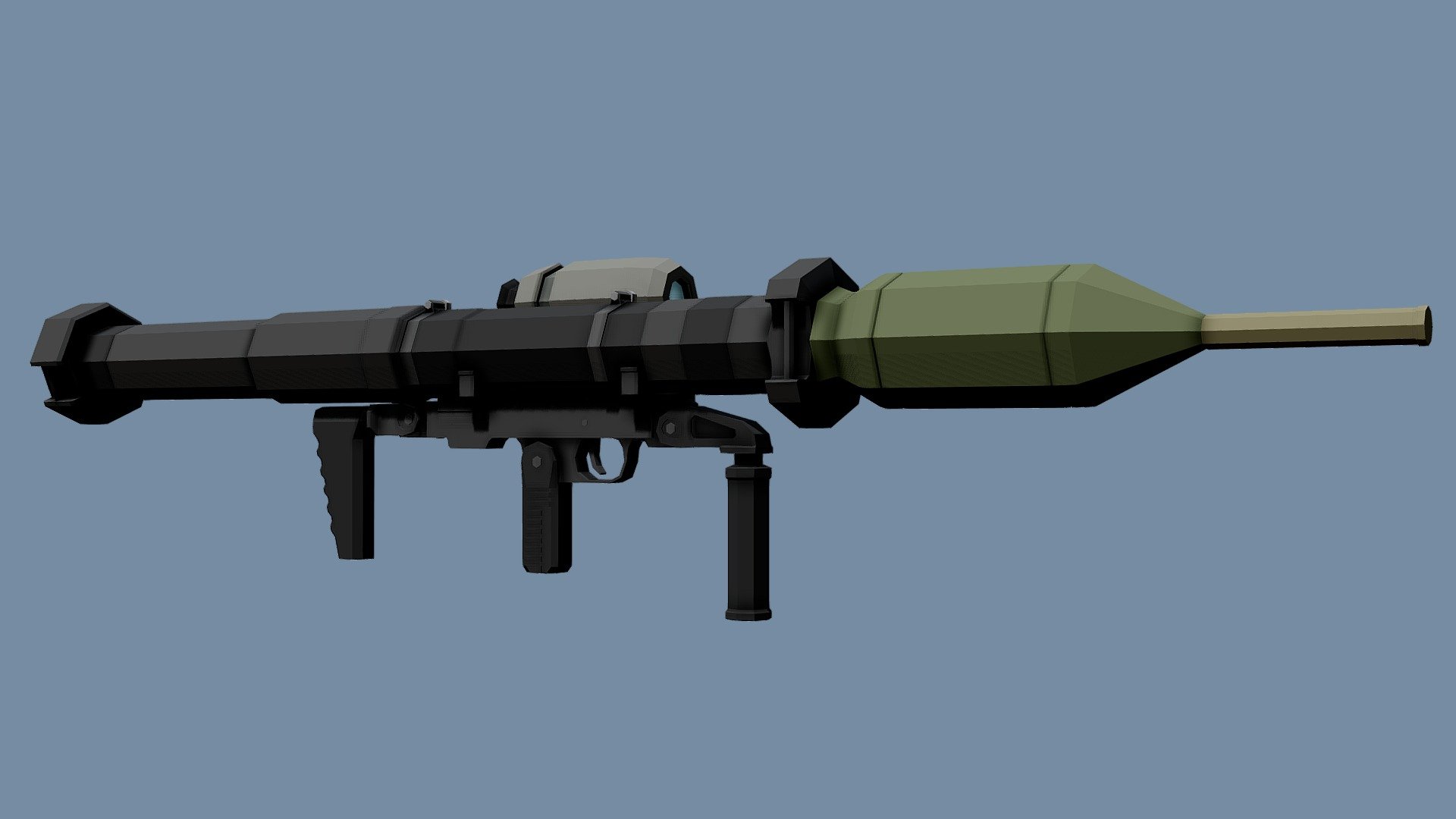 Low-Poly Panzerfaust 3 - Download Free 3D model by TastyTony [409081e ...