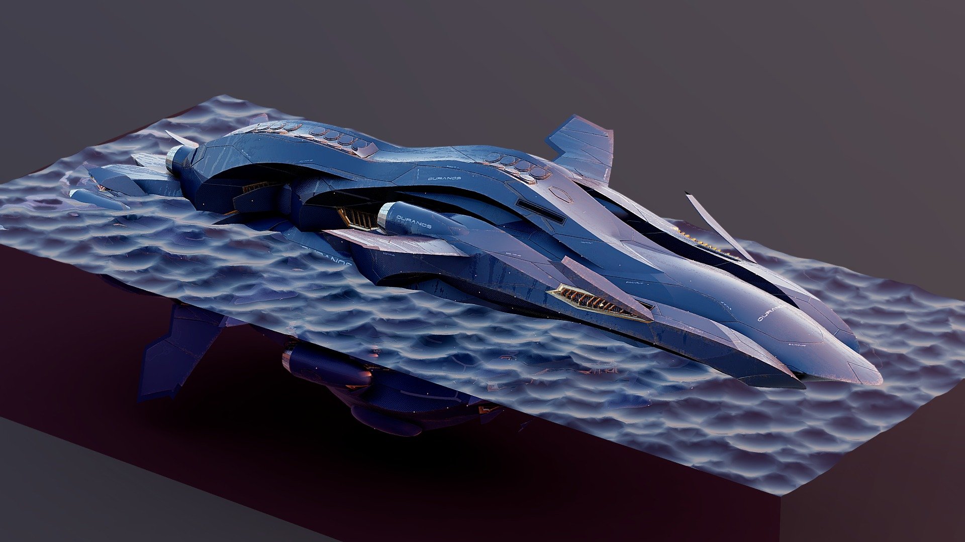 Procedural Hard Surface Modeling Test 15.006 - 3D model by asaito ...
