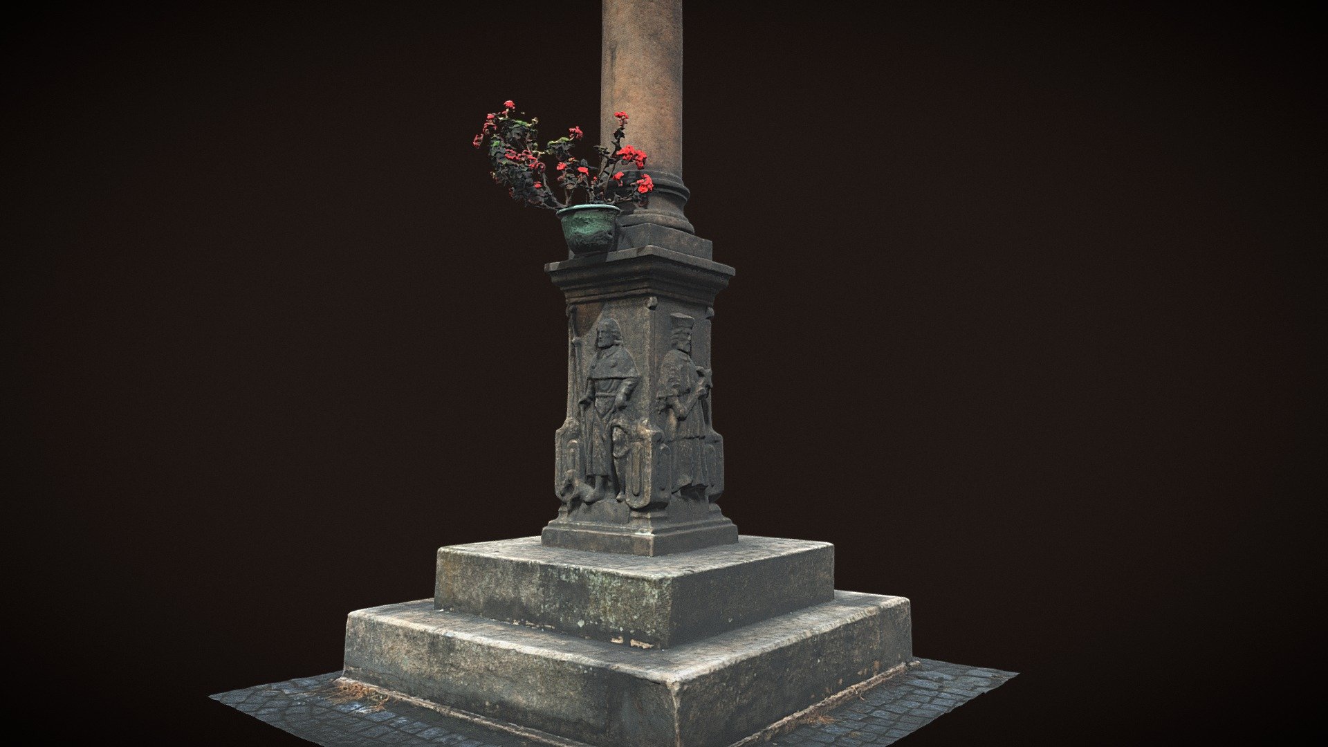 Mariansky sloup - 3D model by Tomáš Musílek (@parleur) [40917ef ...