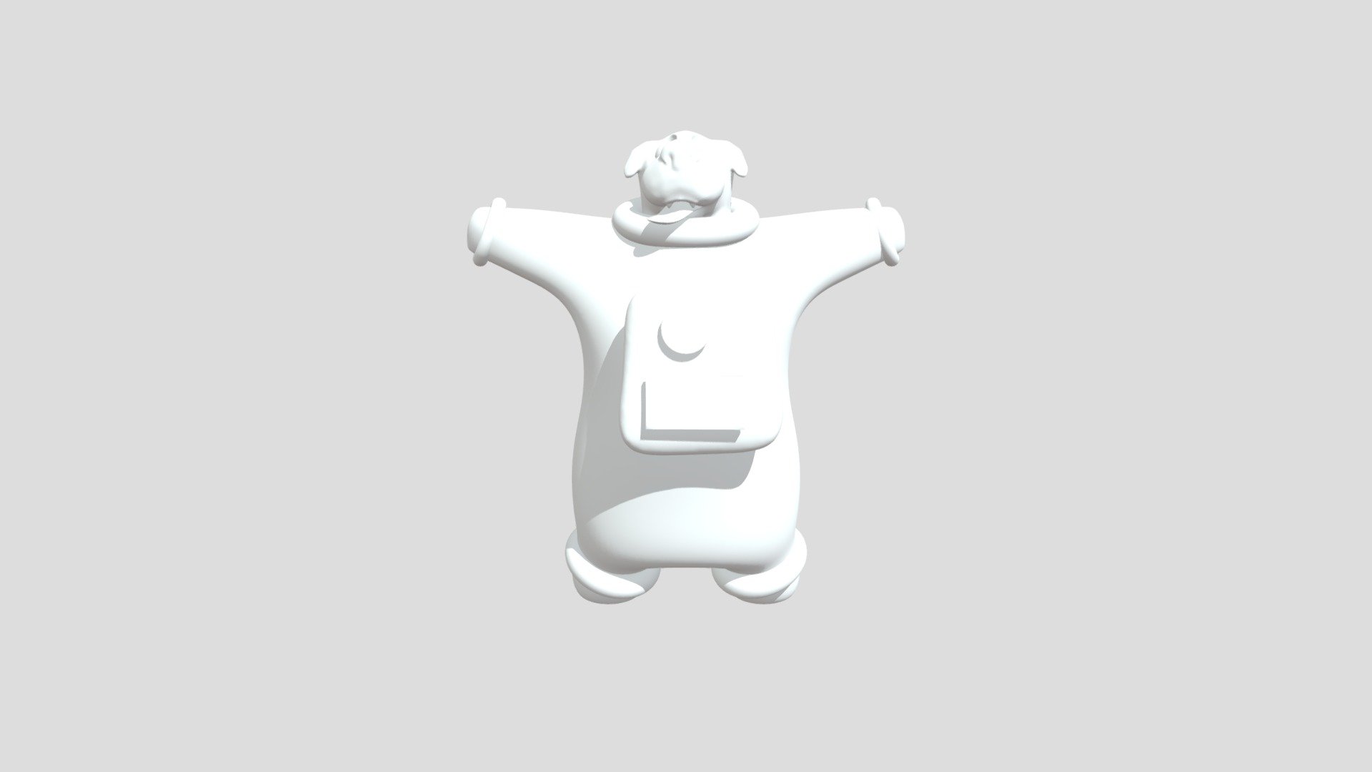 Spud The Space Dog - 3D model by tristanhoad [4091b5a] - Sketchfab