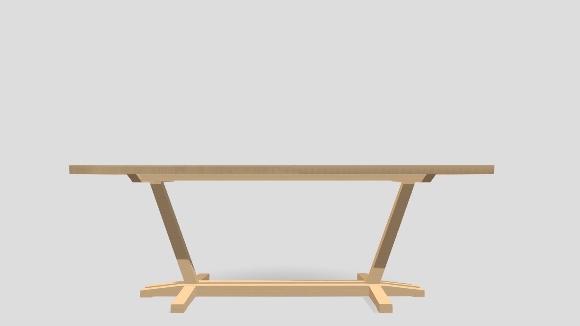 Slab Table 2 - 3D model by dpow [40935fc] - Sketchfab