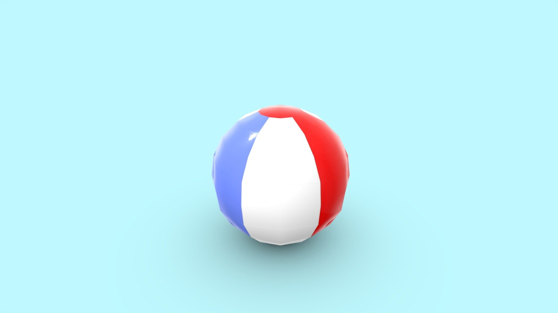 Beach Ball - Low Poly - Download Free 3D model by Styro (@Styro4 ...