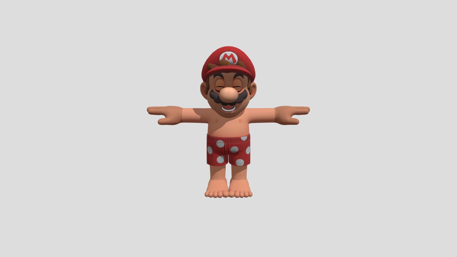 Mario Boxers - Download Free 3D model by tirrellclark.75 [4096130 ...