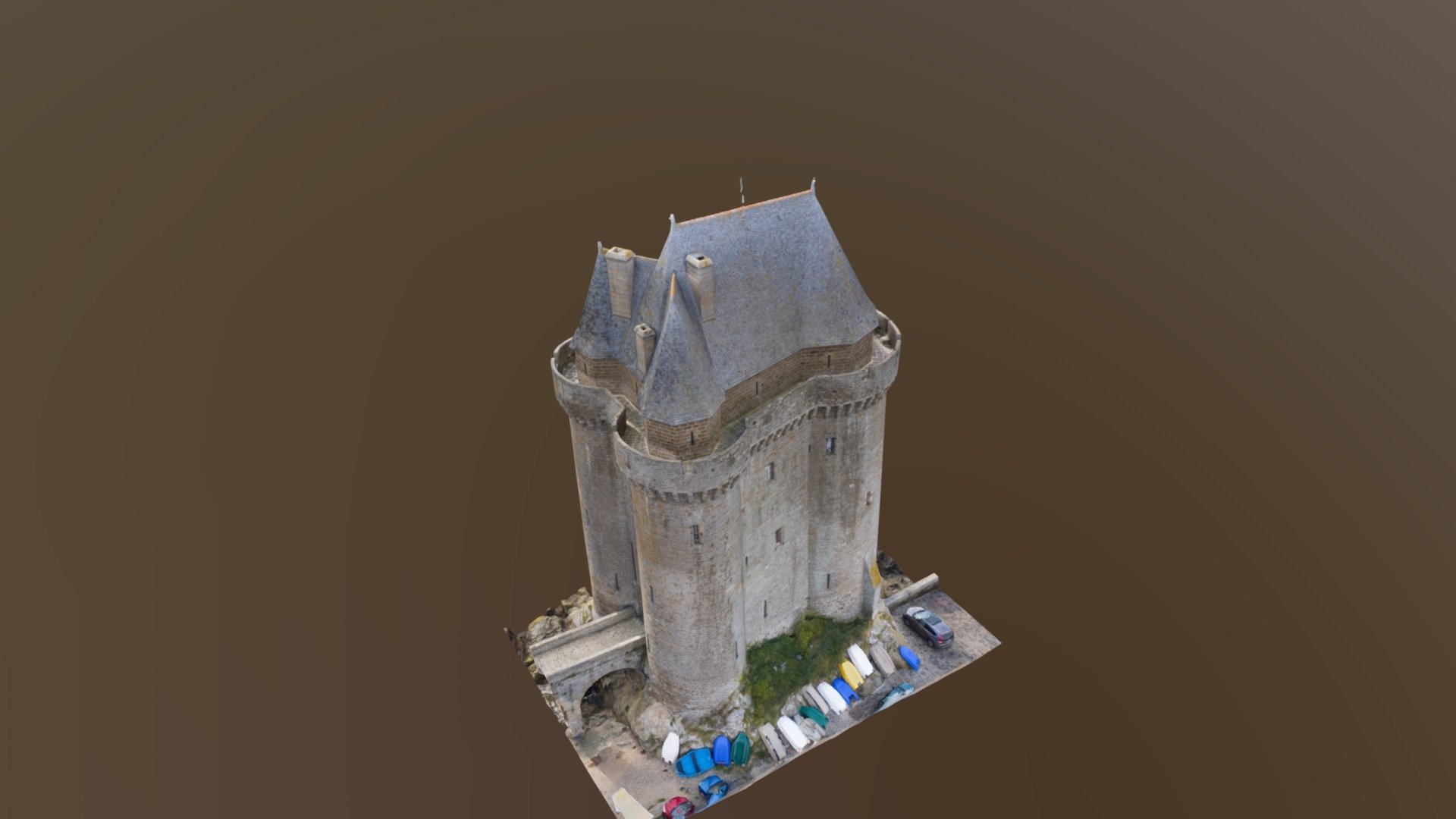 Tour Solidor, Saint-Malo - 3D model by nicokalo [4097ae0] - Sketchfab
