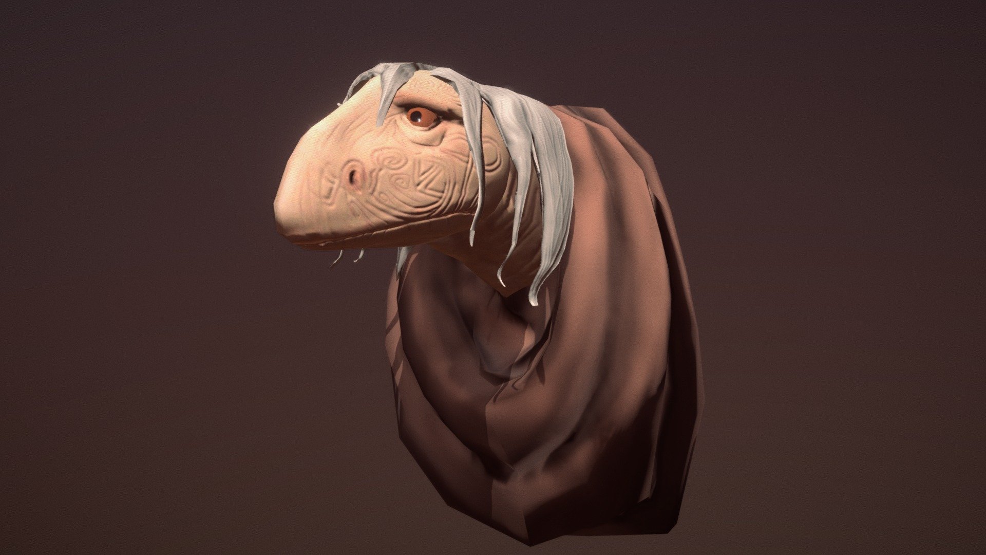 Mystic Character Bust - 3D model by KyraKiweh24 [409915c] - Sketchfab