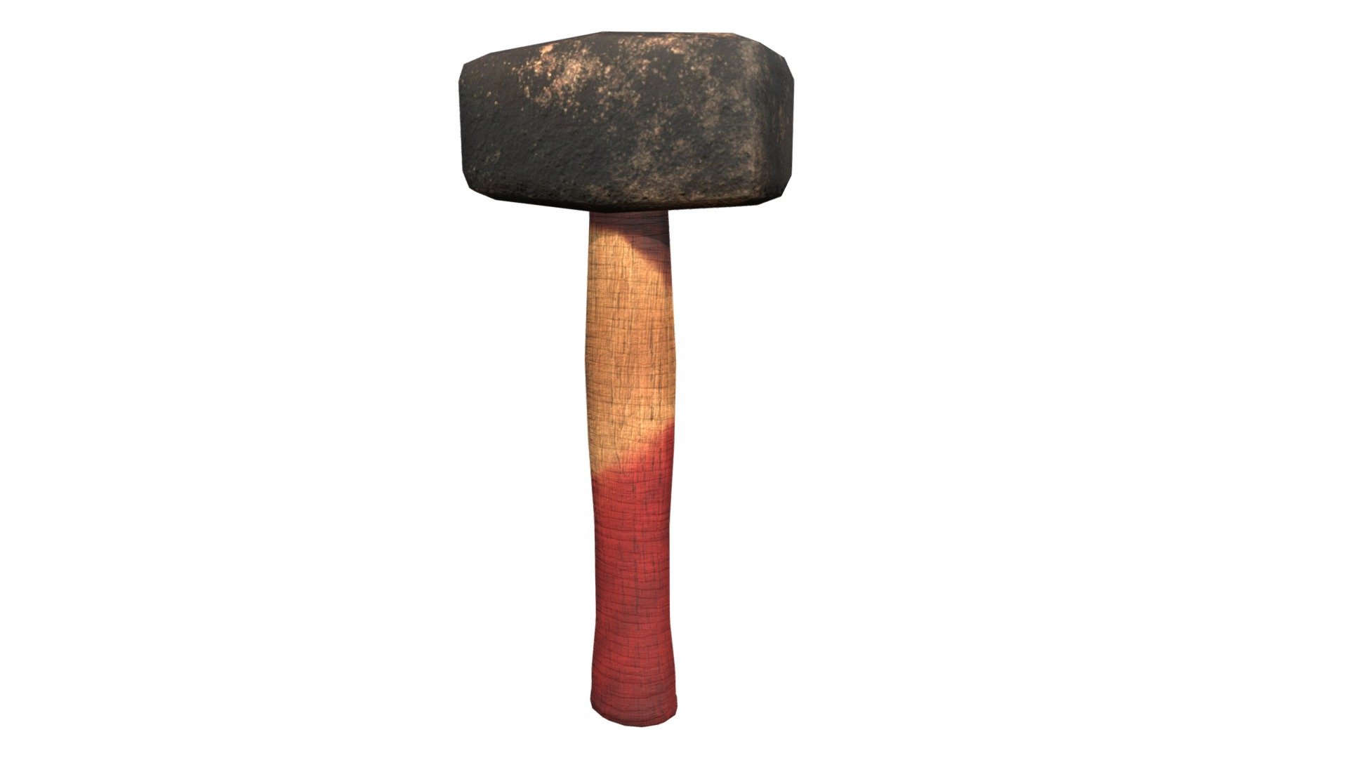 Hammer weapon for gaming / low poly - Buy Royalty Free 3D model by NaVi ...