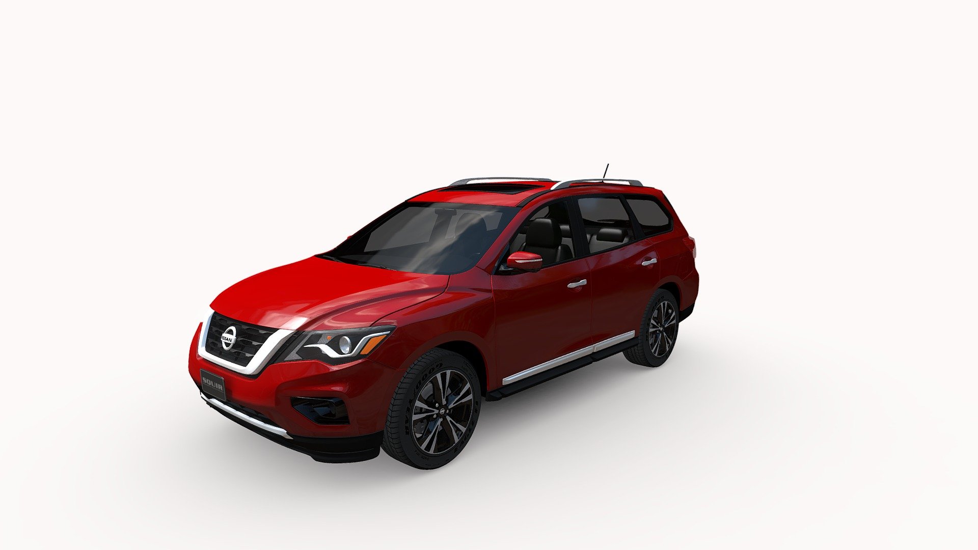 Nissan Pathfinder 2019 - Buy Royalty Free 3D model by SQUIR3D [409930a ...