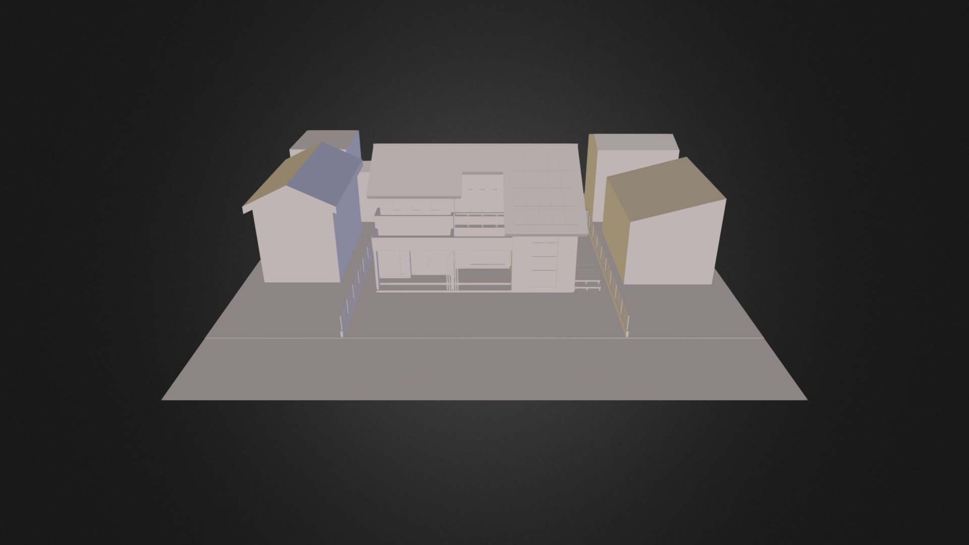 Model for Backgroud study - 3D model by yusuke [409986d] - Sketchfab