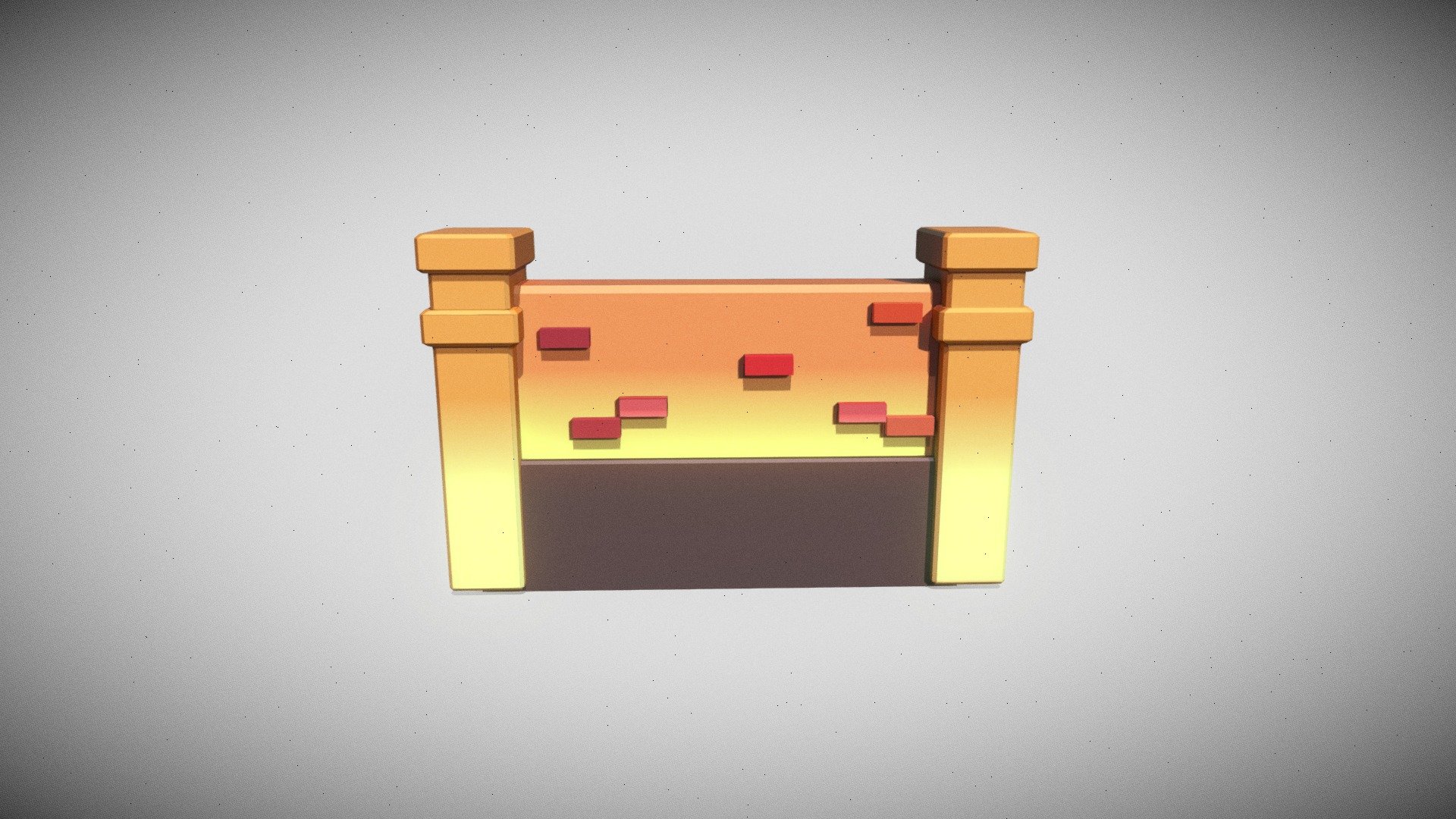 Stylized Wall (Enviroment) - Download Free 3D model by jaurok [4099daf ...
