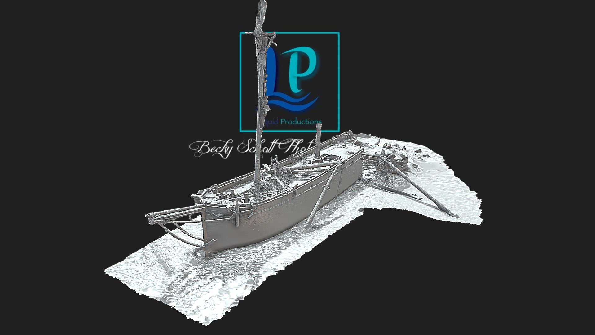 Typo Shipwreck 1899 - monochrome - 3D model by BeckyKaganSchott ...