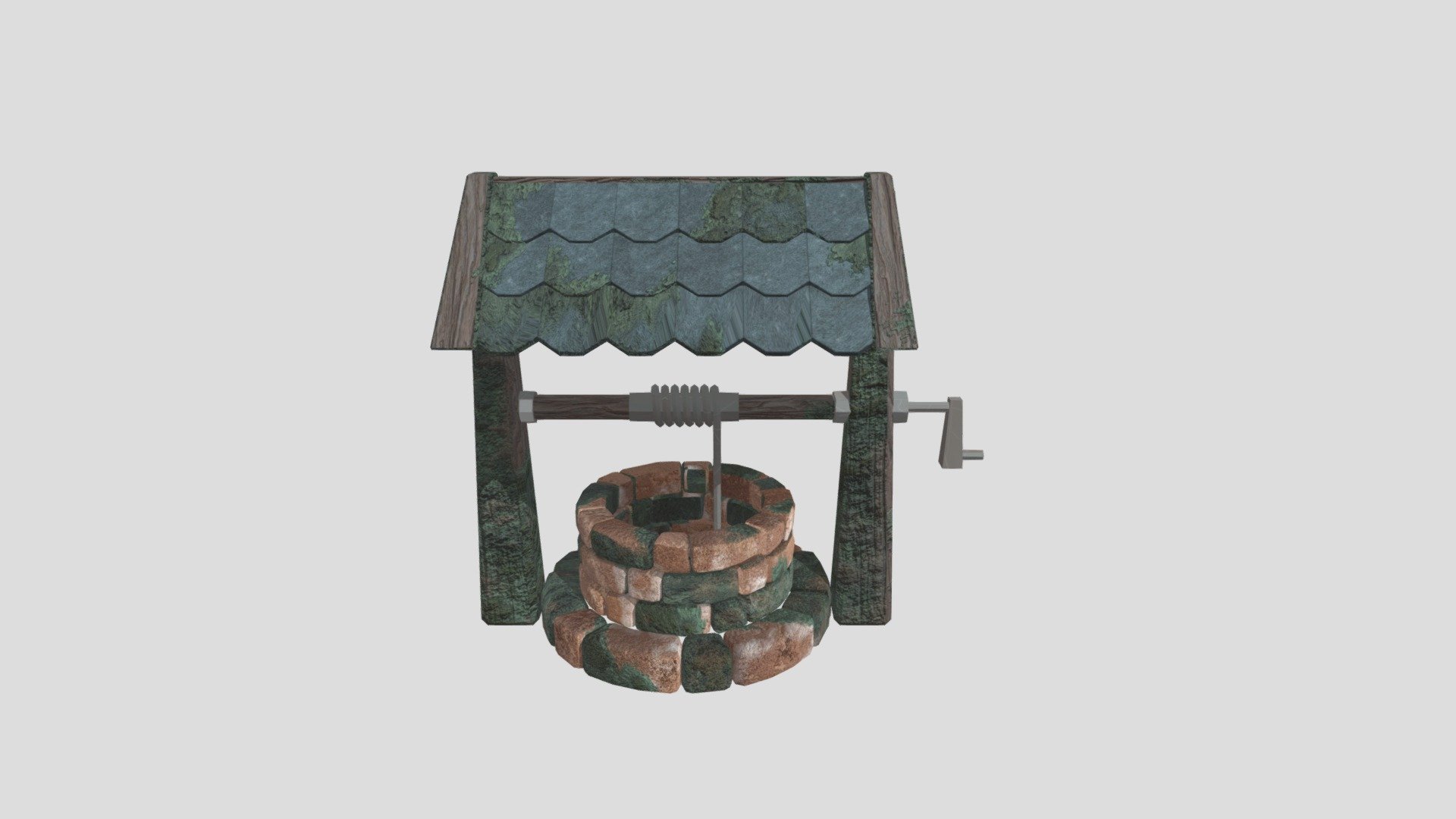 Water Well - 3D model by juliedrever [409aa9d] - Sketchfab