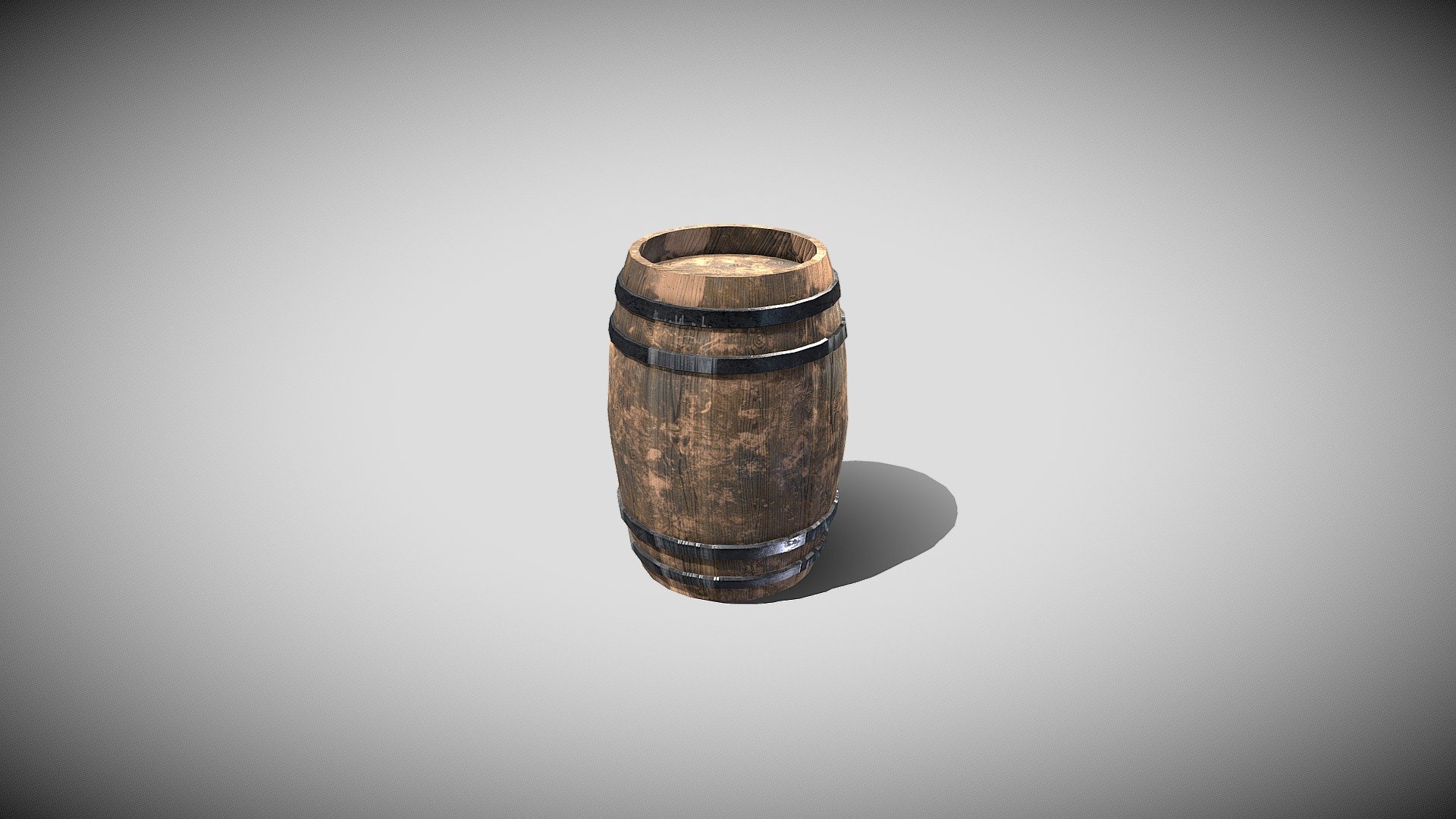 Dirty Barrel - Download Free 3D model by kythulu [409b3ac] - Sketchfab