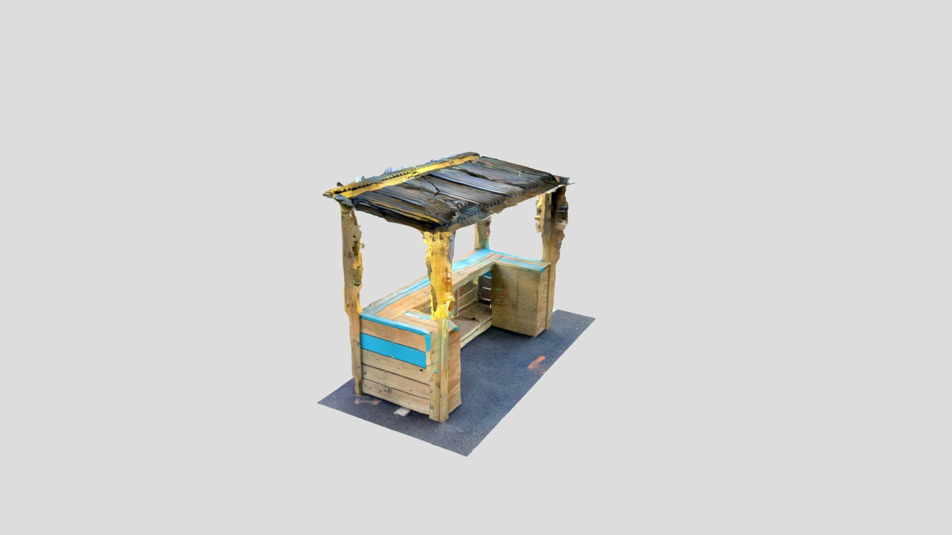 Outdoor Bar - Download Free 3D model by Jake Steinerman (@jasteinerman ...