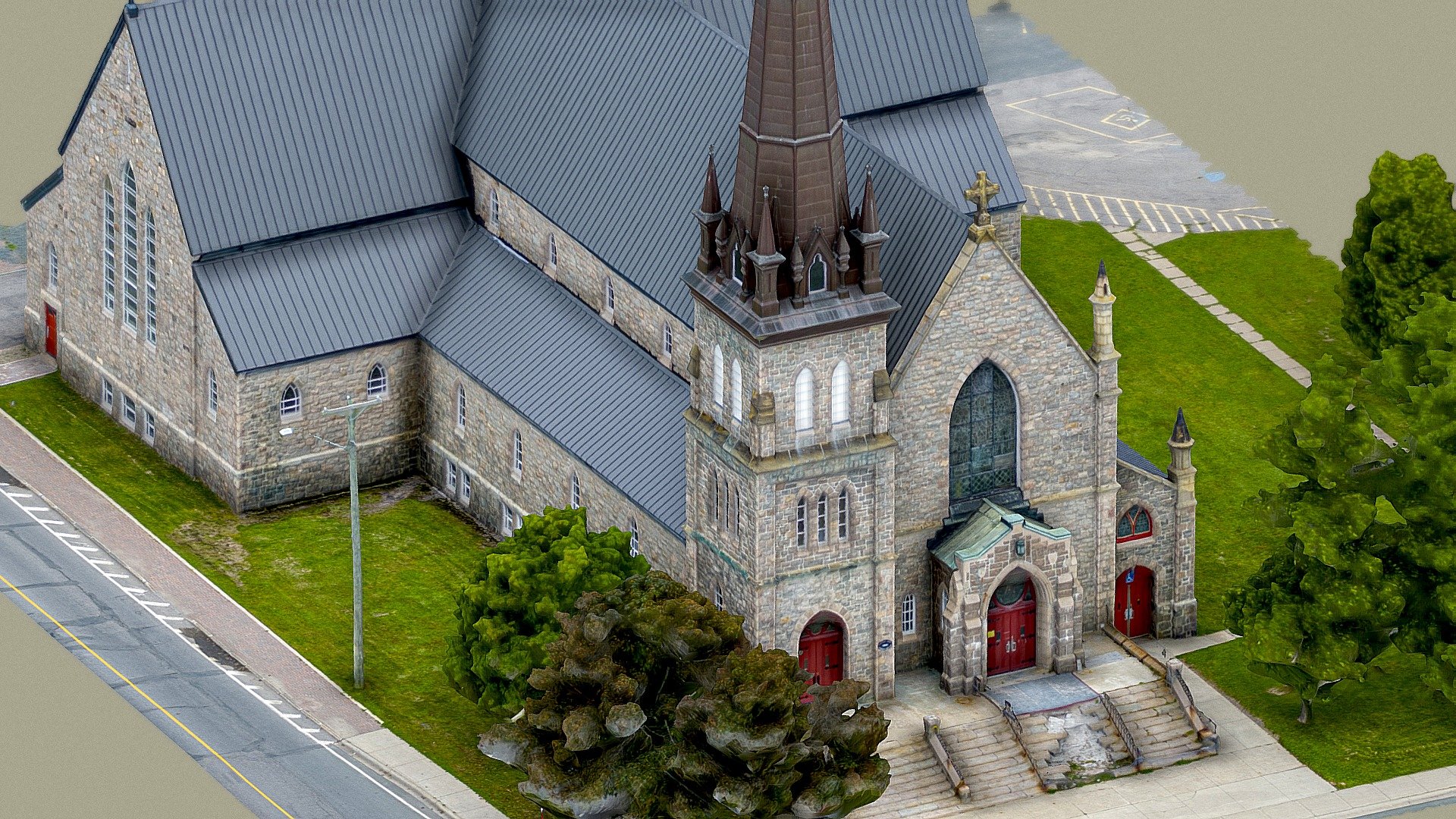 Sacred Heart Cathedral \ Bathurst, New Brunswick - Download Free 3D ...