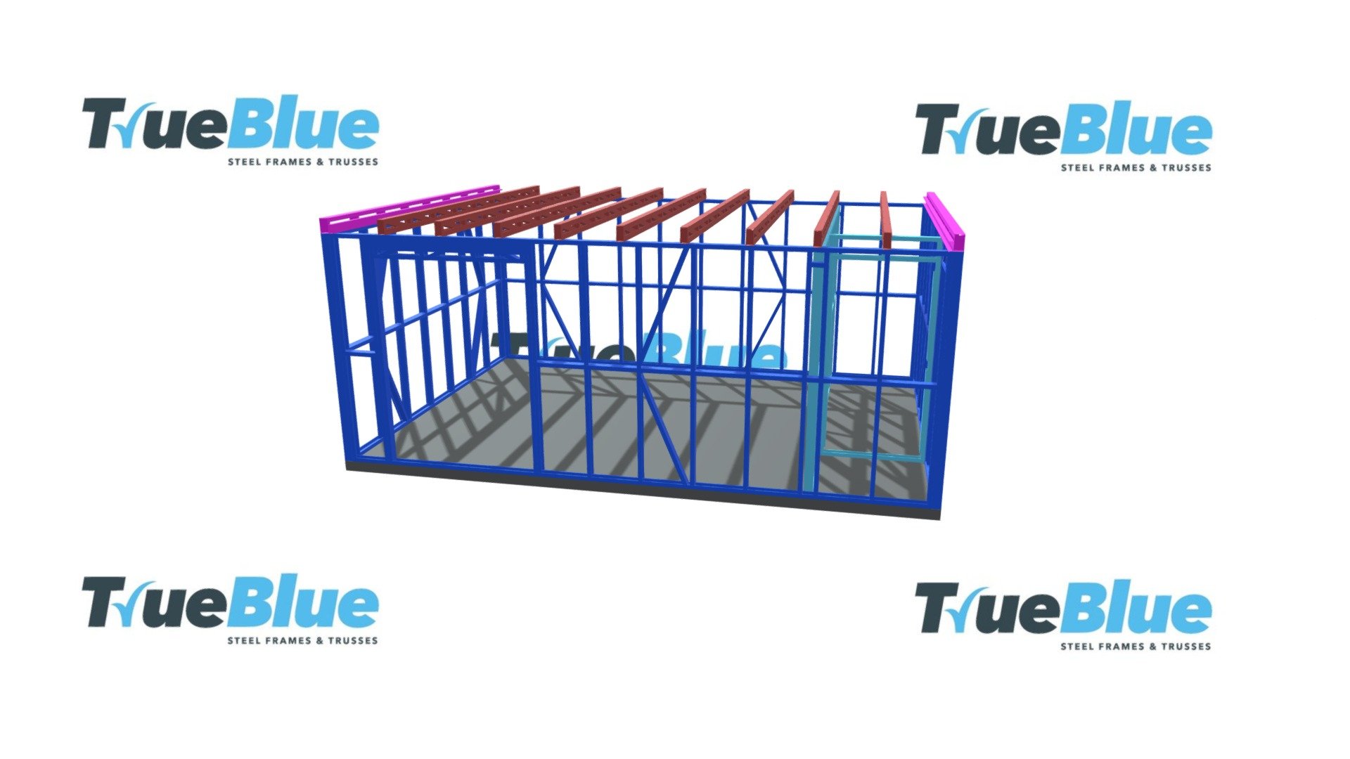 151 Hartley road, Smeaton Grange - 3D model by TrueBlueSteelFrames ...