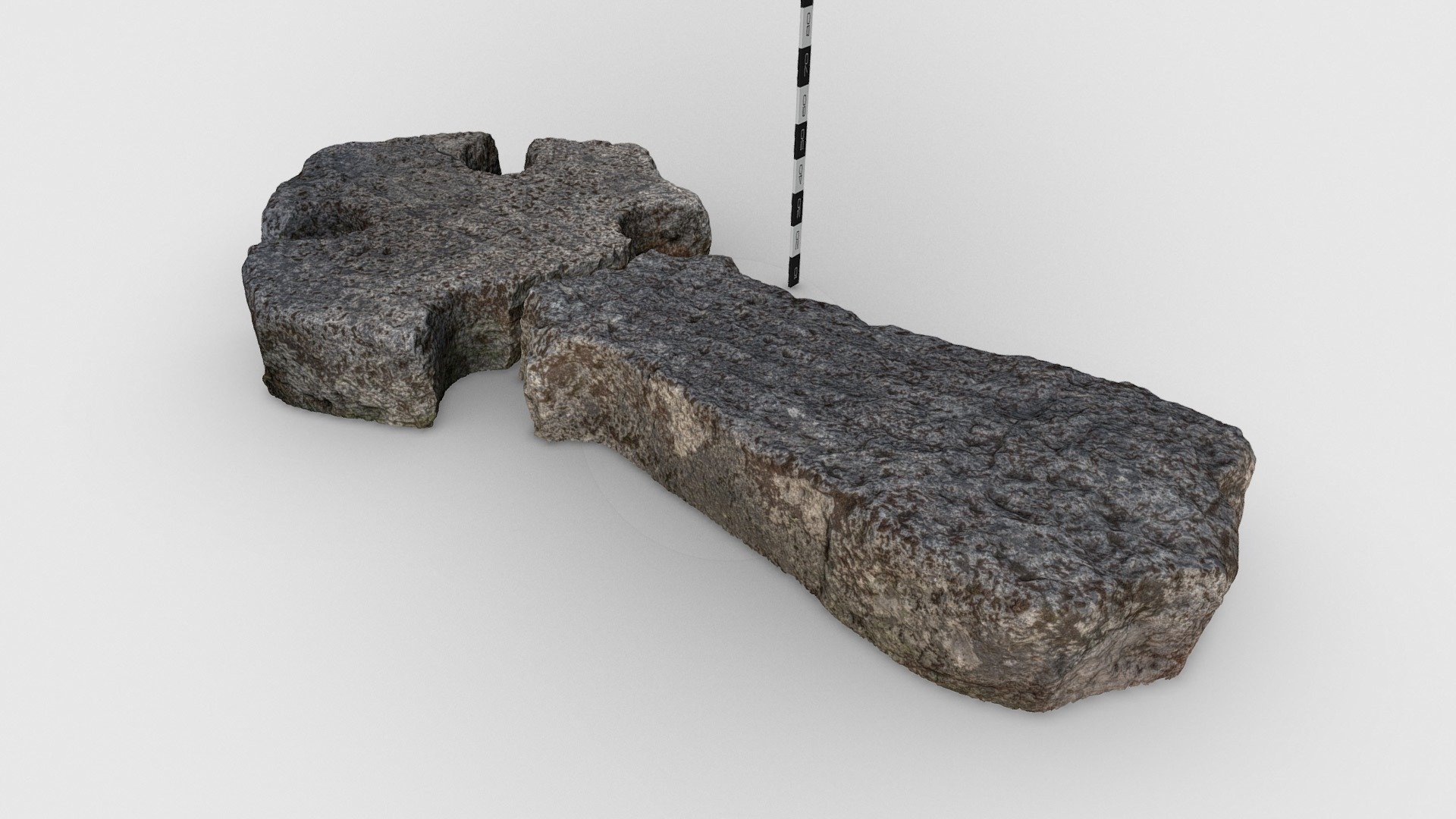 Каменный крест №2 - 3D model by DHlab [40a35d2] - Sketchfab