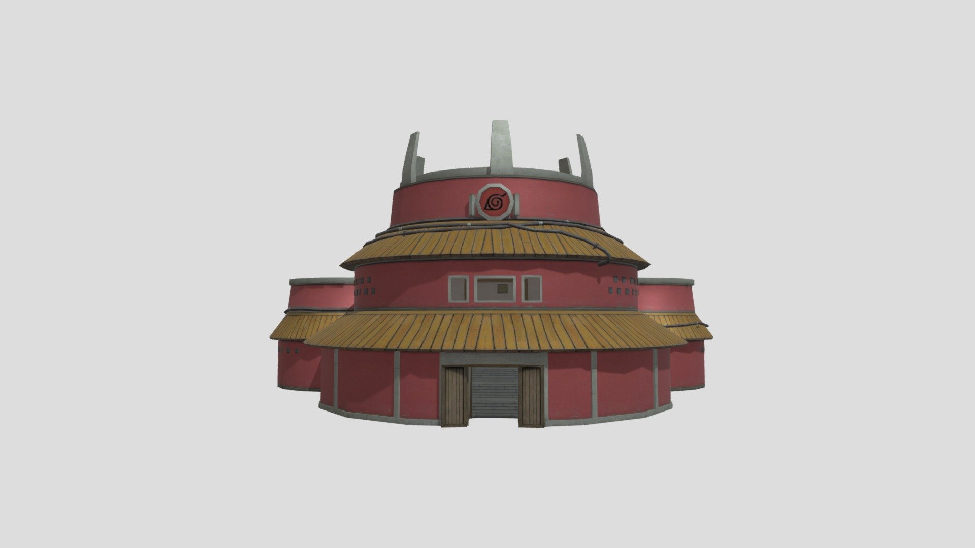 Naruto Town House 1 - Download Free 3D model by 3D KING FF (@3DKINGFF ...