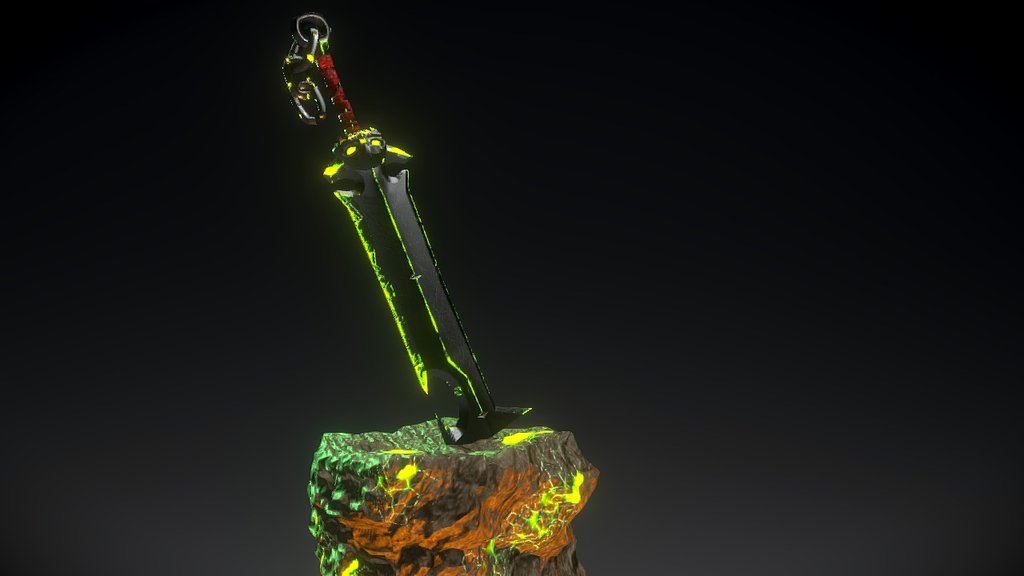 Spawn Resurrection Sword - 3D model by Michaelangelo Vargas (@slader ...