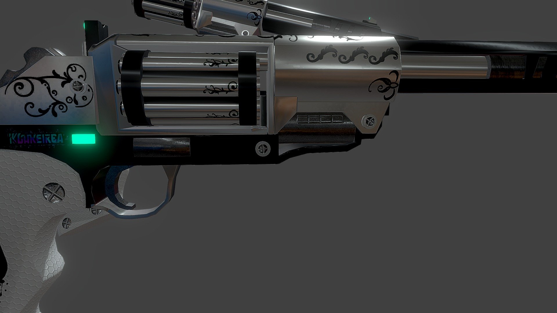 revolver - 3D model by jesamabin [40a62ea] - Sketchfab