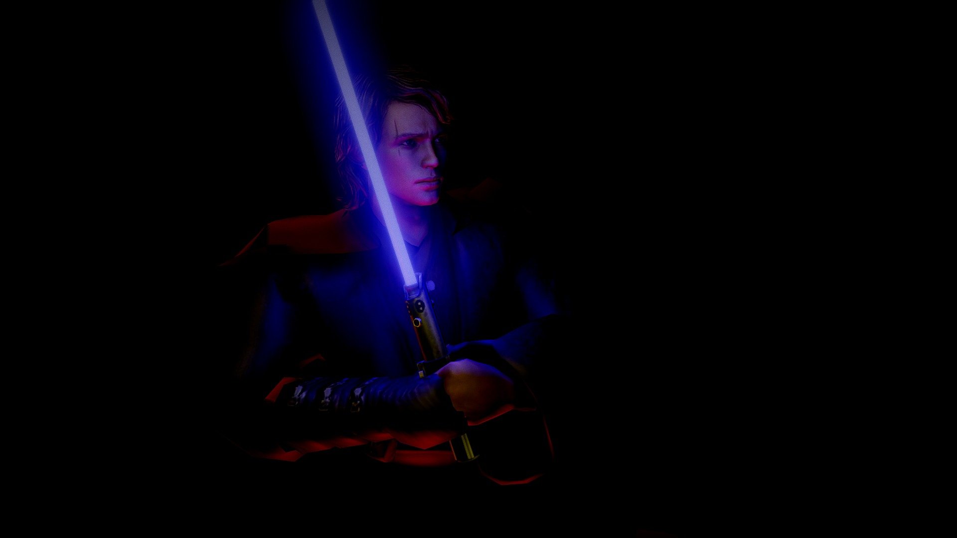 Anakin - Download Free 3D model by Ima Gun Di (@imagandaiii) [40a66da ...