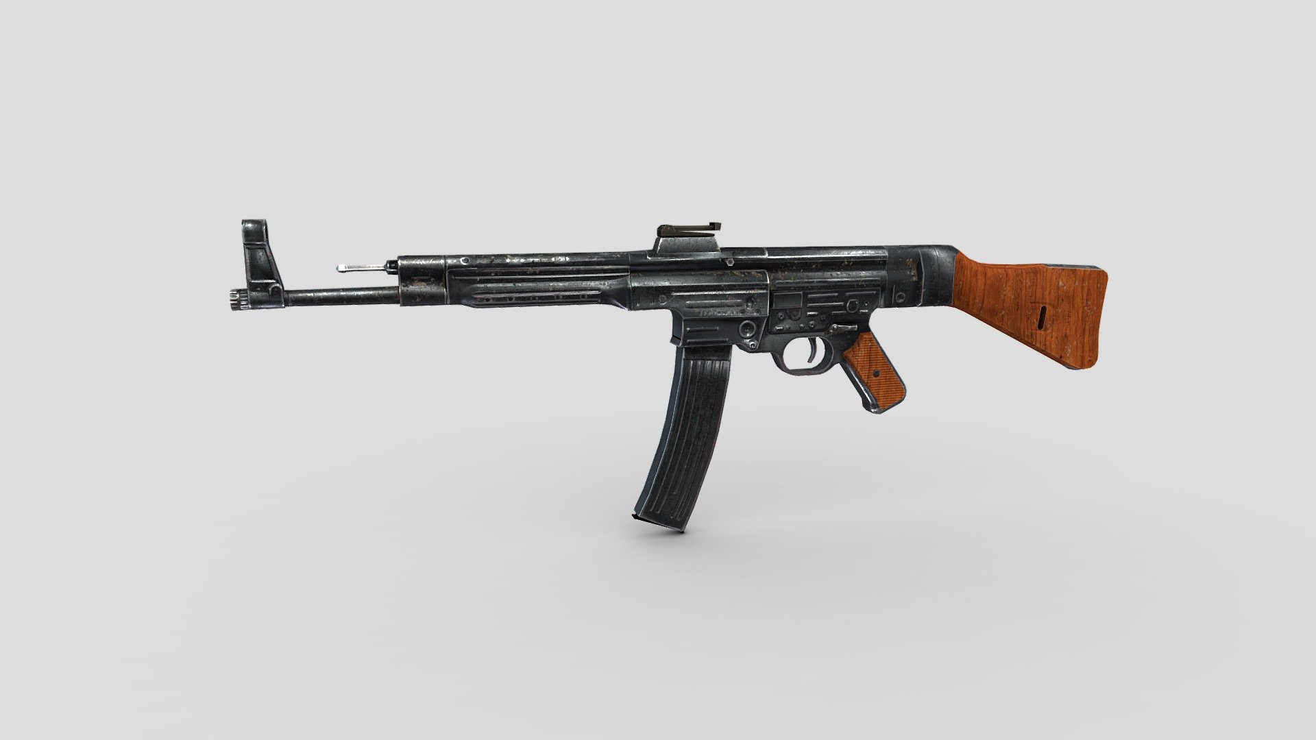 MP 44 Assault Rifle - Download Free 3D model by MaX3Dd [40a6d1f ...