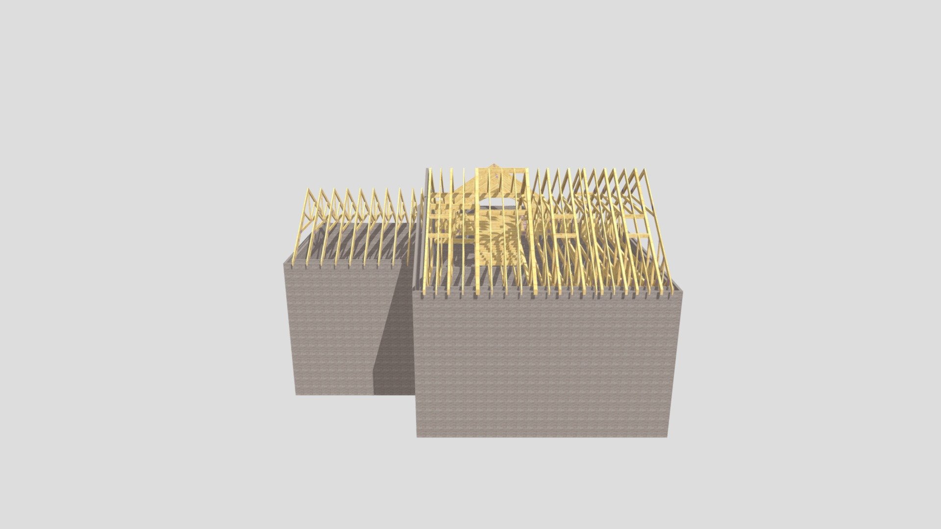 Type_a_ht_truss_roof - Download Free 3D model by Dermf [40a6d8a ...