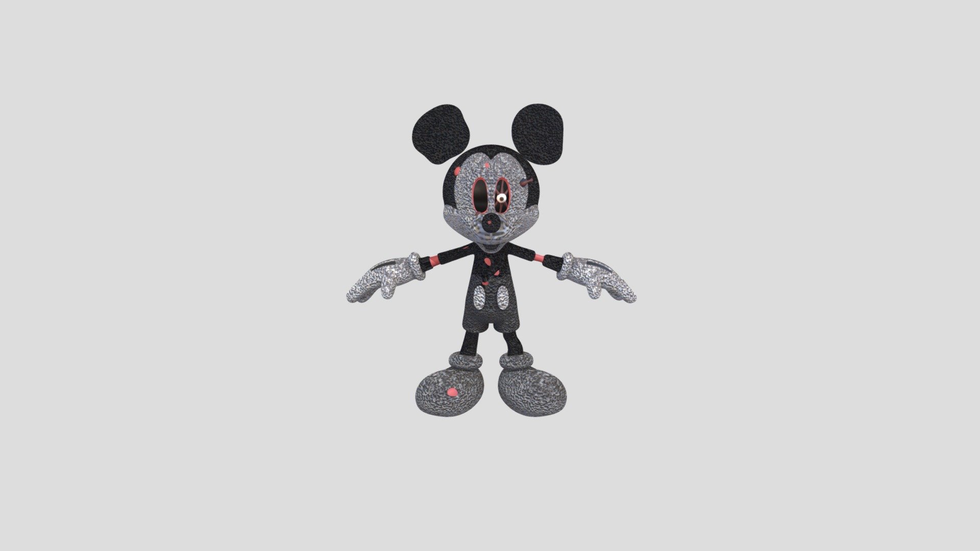 ADI 2.0: Scoiling Mouse Recreation Fully rigged - Download Free 3D ...