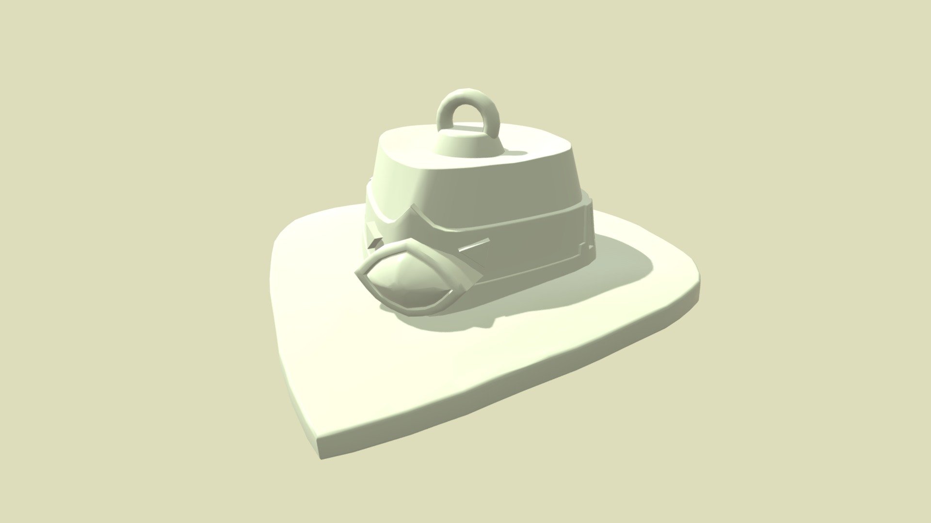 Cypher White Hat Buddy Keyring - 3D model by APolkaDotGiraffe [40a83d9 ...