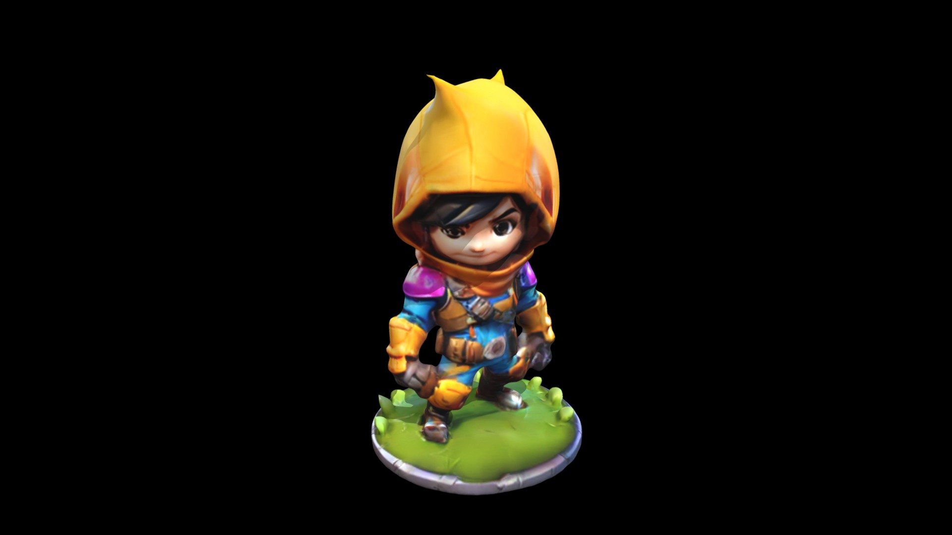 Arena of Valor Assassin-inspired Male Villager F - Download Free 3D ...