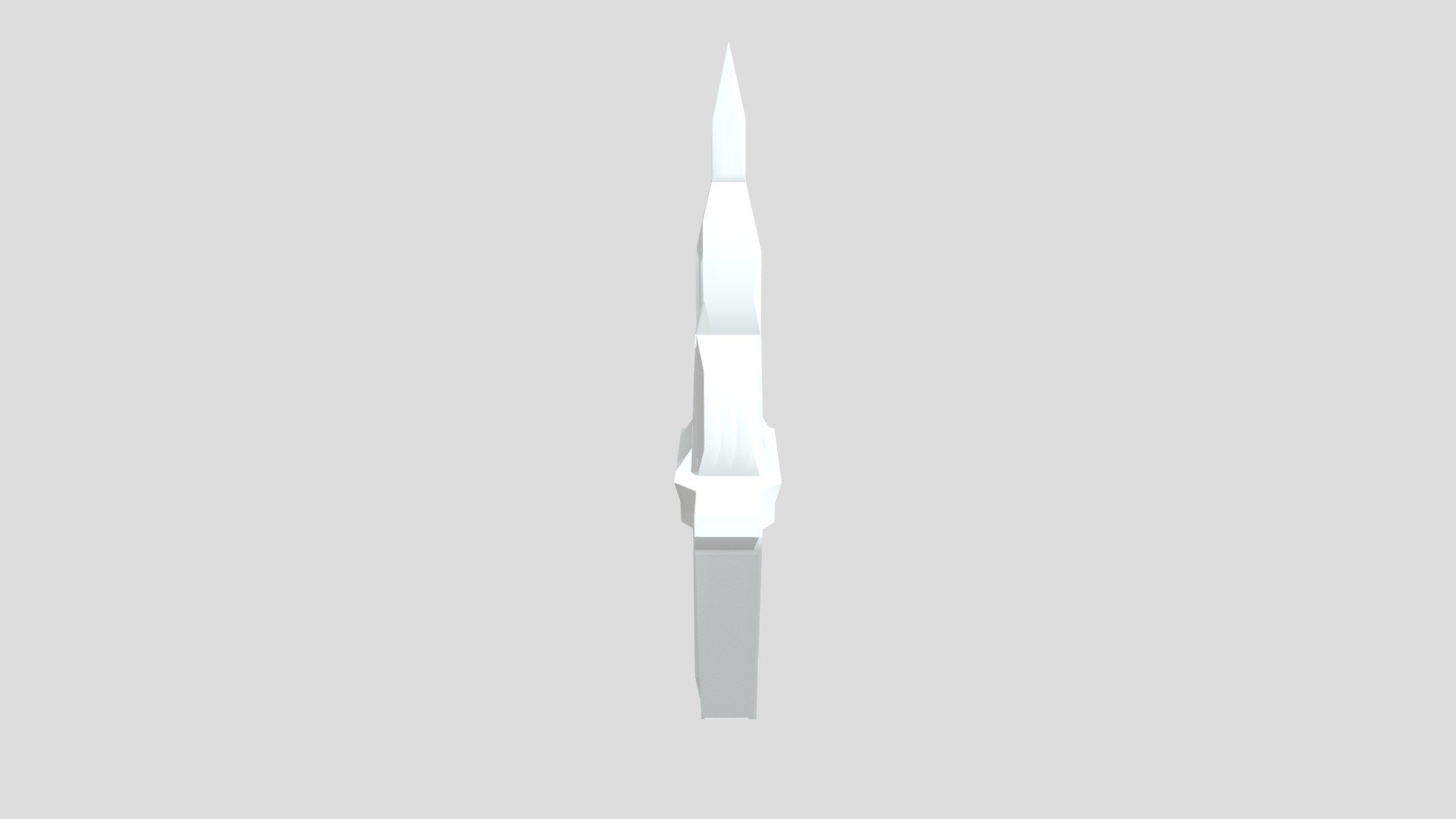 Dagger Of Ash - 3D model by Ashwolf97 [40aabb8] - Sketchfab