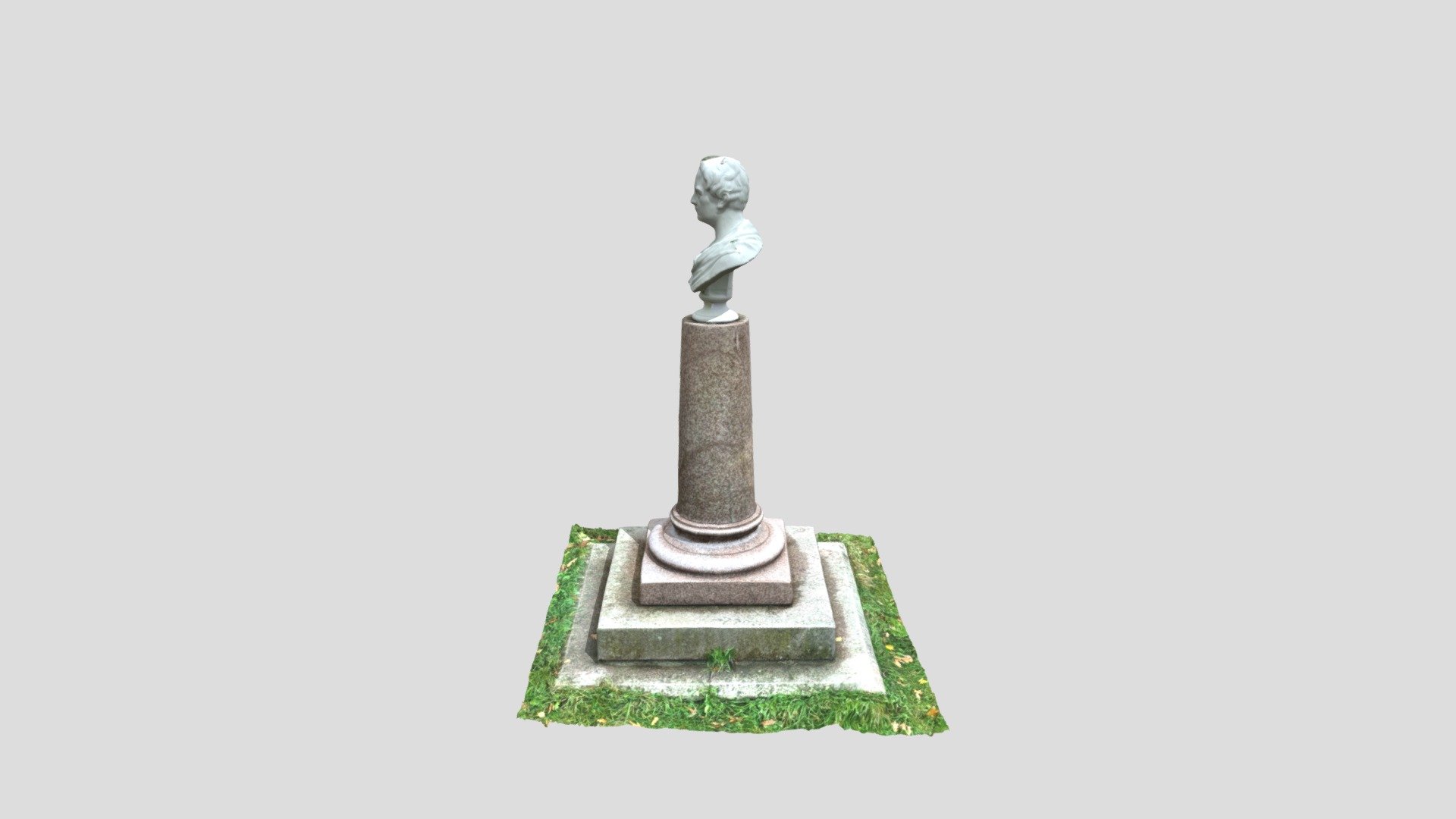 Byste Peter M. Anker d.y. - 3D model by marikummernes [40abe47] - Sketchfab