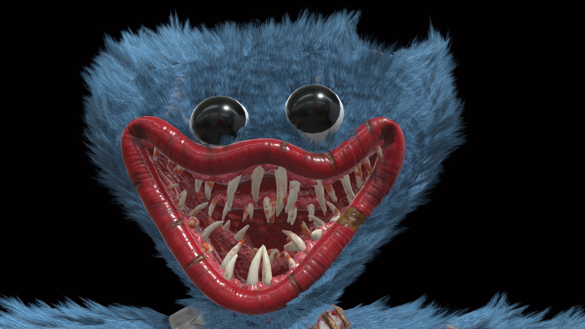 Poppy Playtime Chapter 4: Injured Huggy Wuggy - Download Free 3D model ...