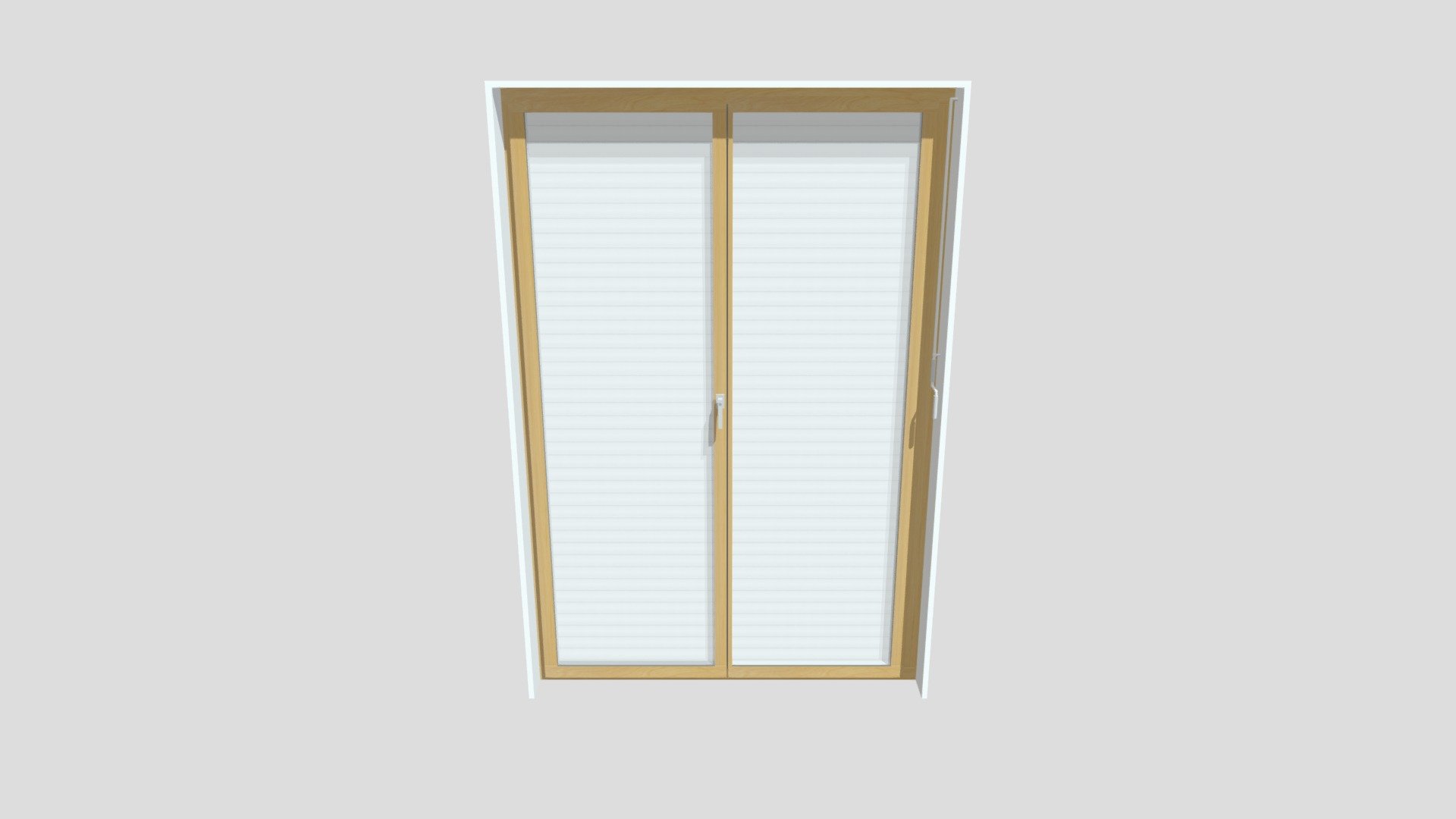 Double french window - Download Free 3D model by 1-3D.com [40adb46 ...