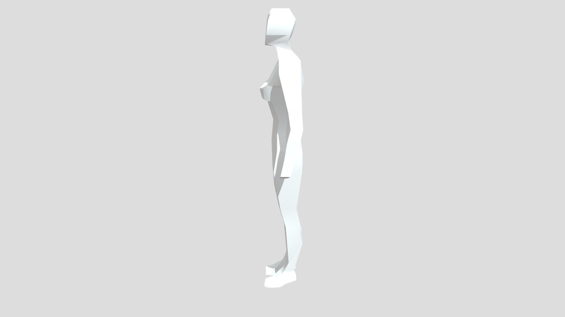Woman low poly - Download Free 3D model by Micaela Felicitato ...