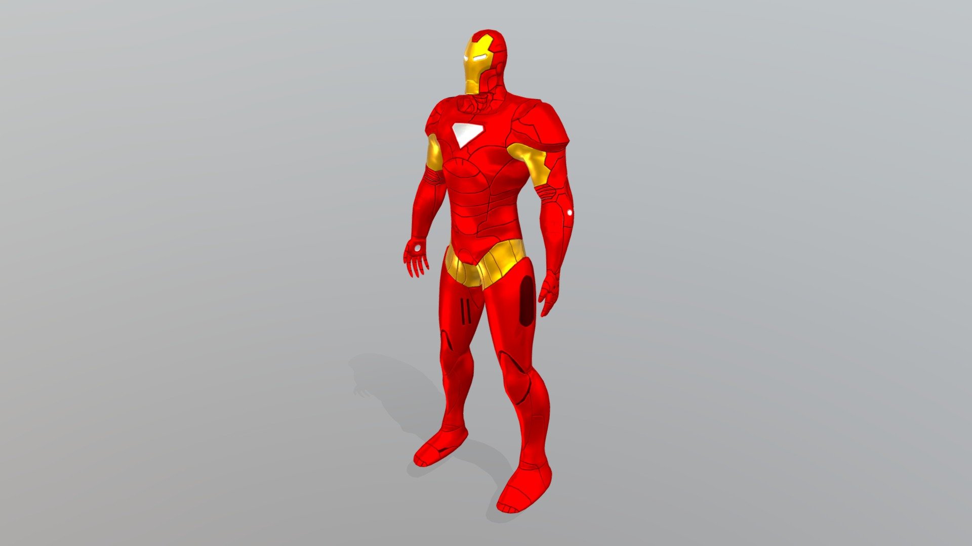 Iron Man Model - 3D model by ruben.padilla [40ae53f] - Sketchfab