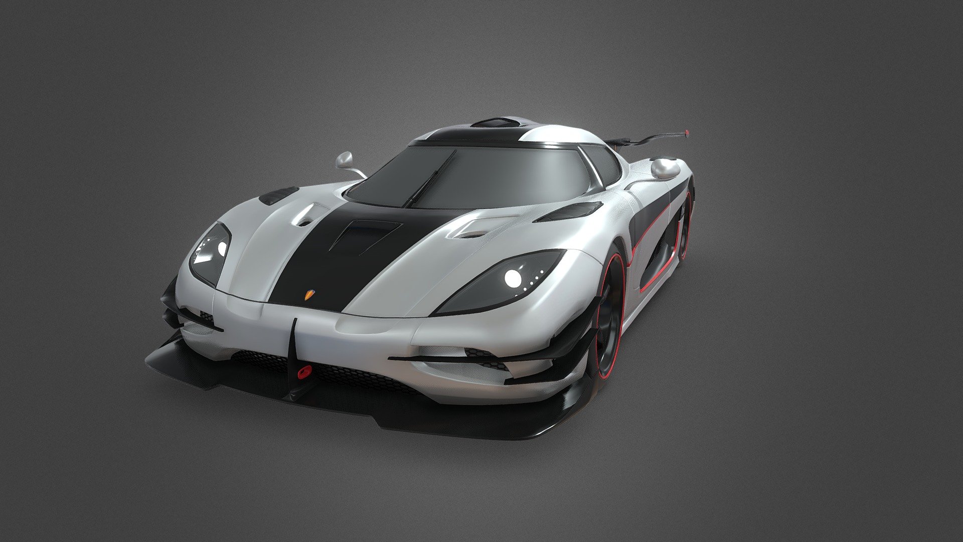 Koenigsegg One:1 - 3D model by JandroS [40aefa7] - Sketchfab