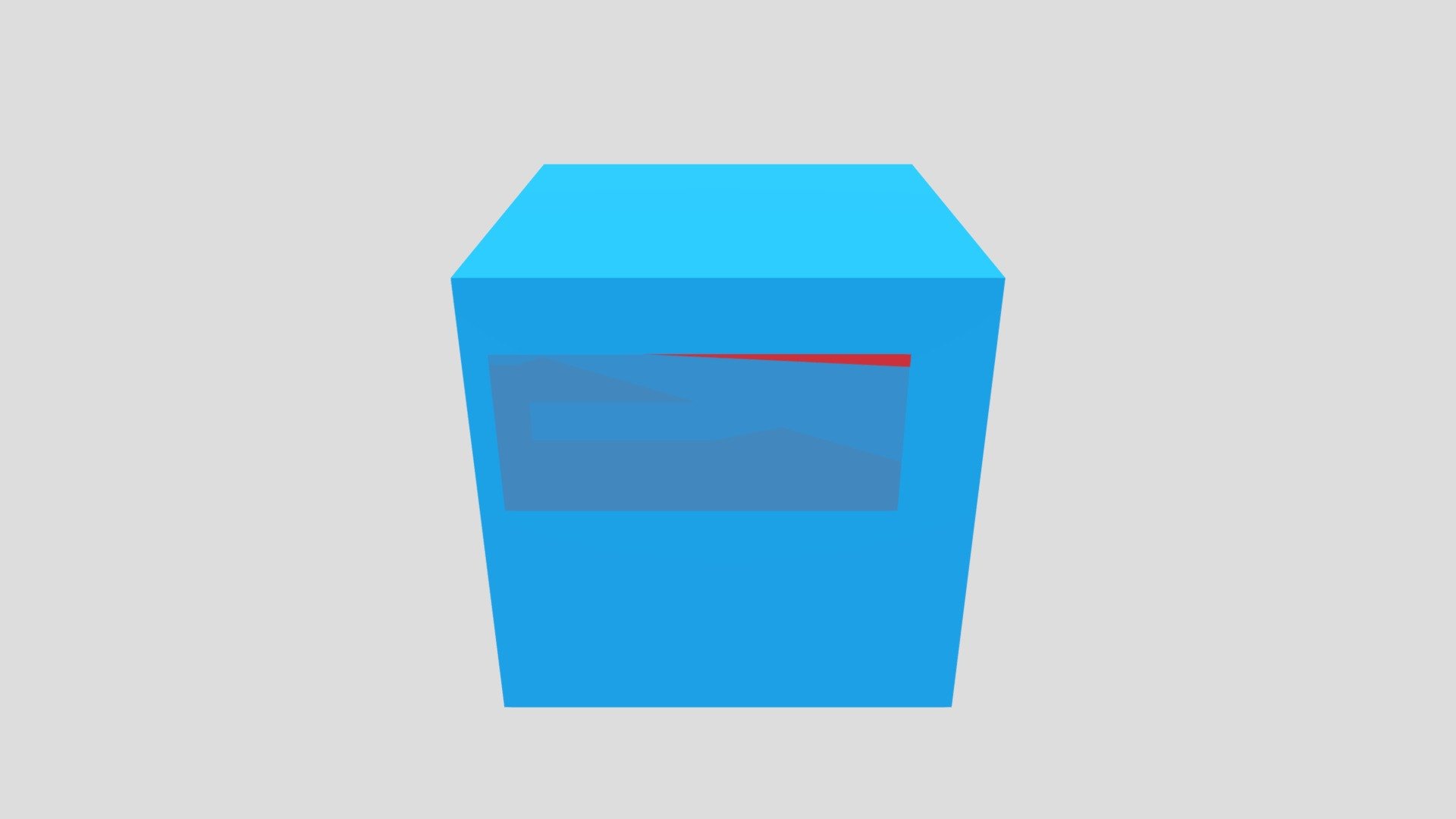 The Glitched Cube - 3D model by Model345 (@Model_searcher) [40af2a5 ...