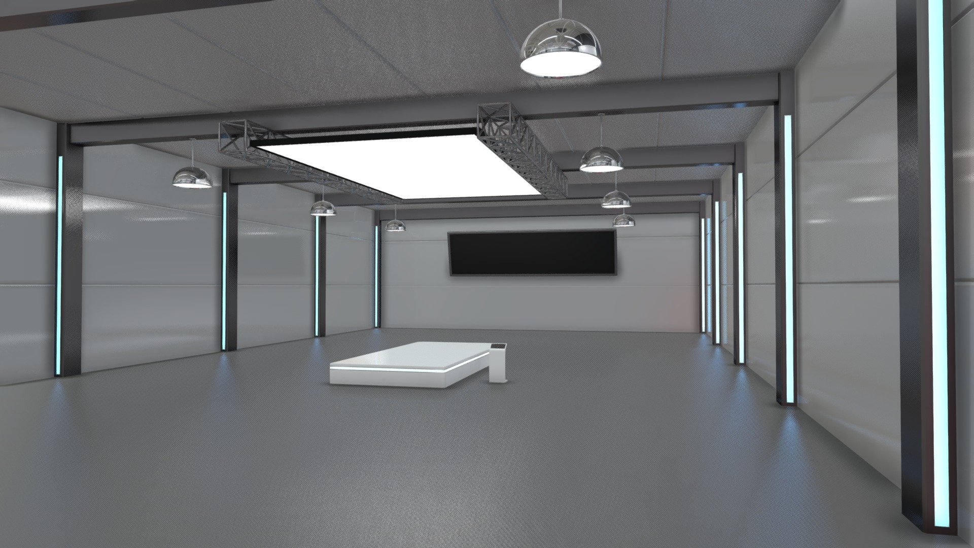 Car-Showroom 1 - Download Free 3D model by Polsaris [40b0ae0] - Sketchfab
