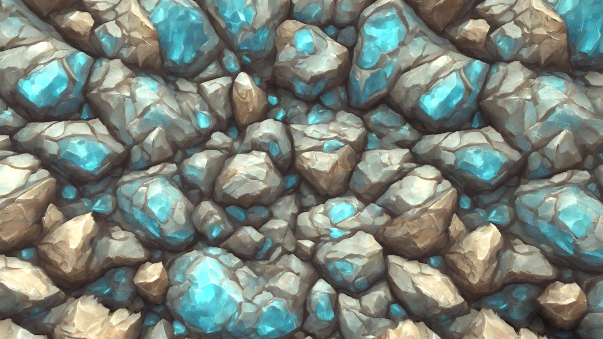 Stylized Minerals v1 Seamless Texture - Buy Royalty Free 3D model by ...