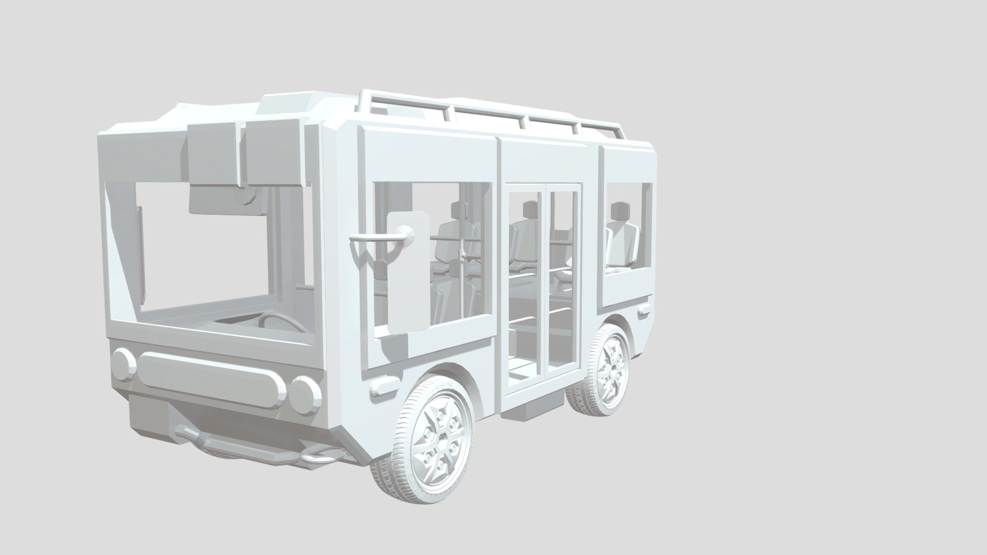 Cybervan - Download Free 3D model by iamarian (@iamaryan) [40b20de ...