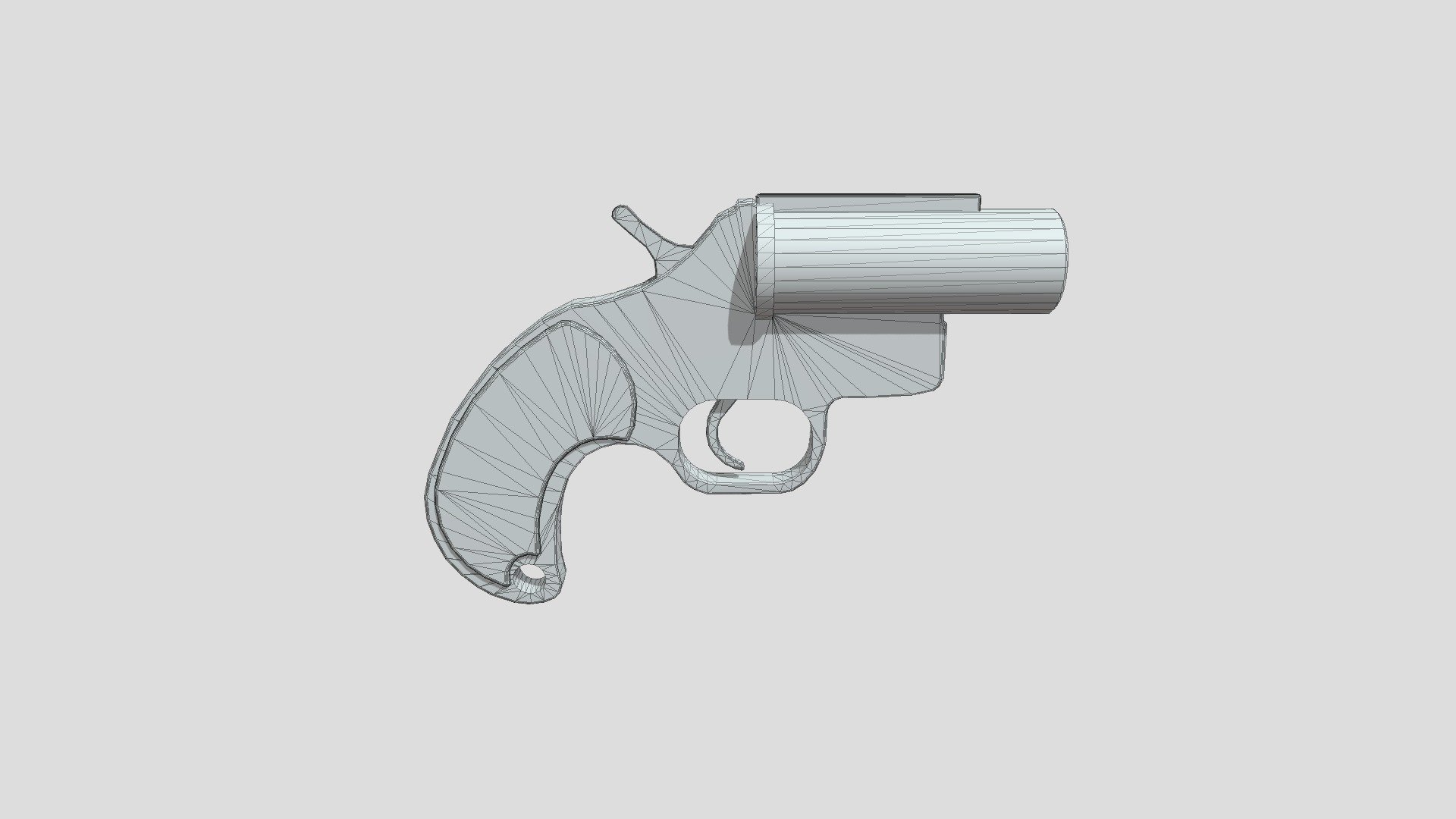 Flare Gun - Download Free 3D model by T.Jarman [40b38fc] - Sketchfab