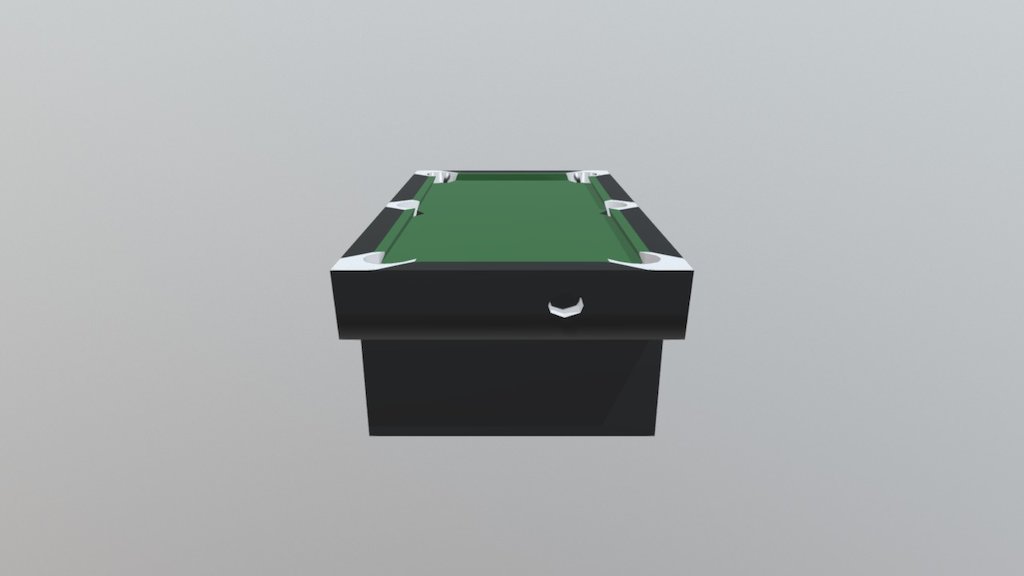 Pool Table - 3D model by VexGod [40b38ff] - Sketchfab