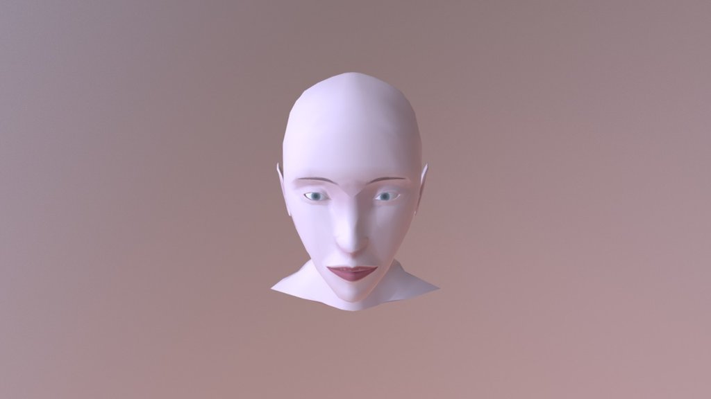 Human face practice - 3D model by SadeToth [40b3c78] - Sketchfab